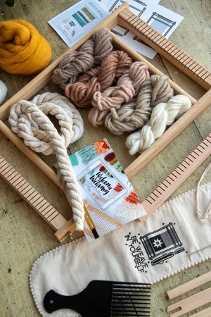 Weave by Number Beginning weaving kit supplies and video instructions ...