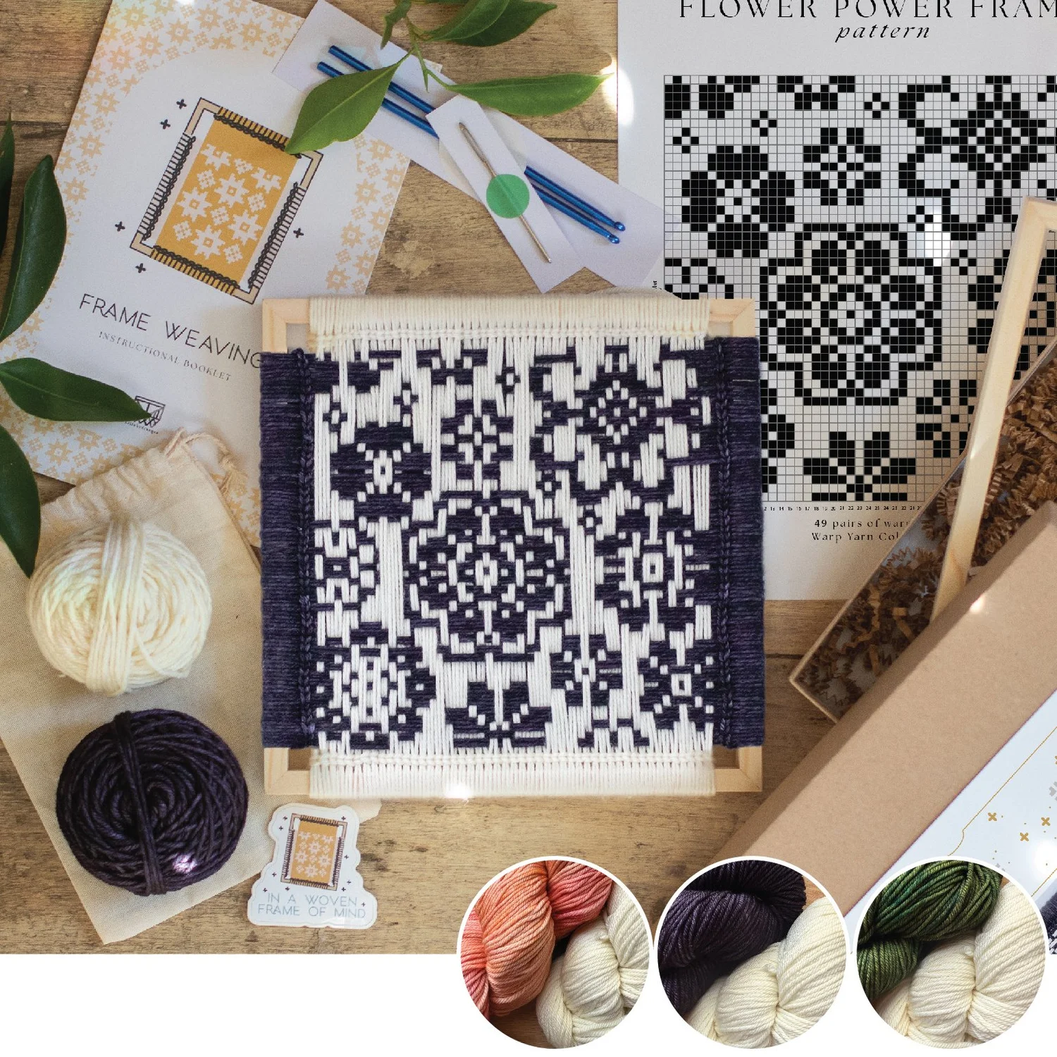 Weave by Number Beginning weaving kit supplies and video instructions ...