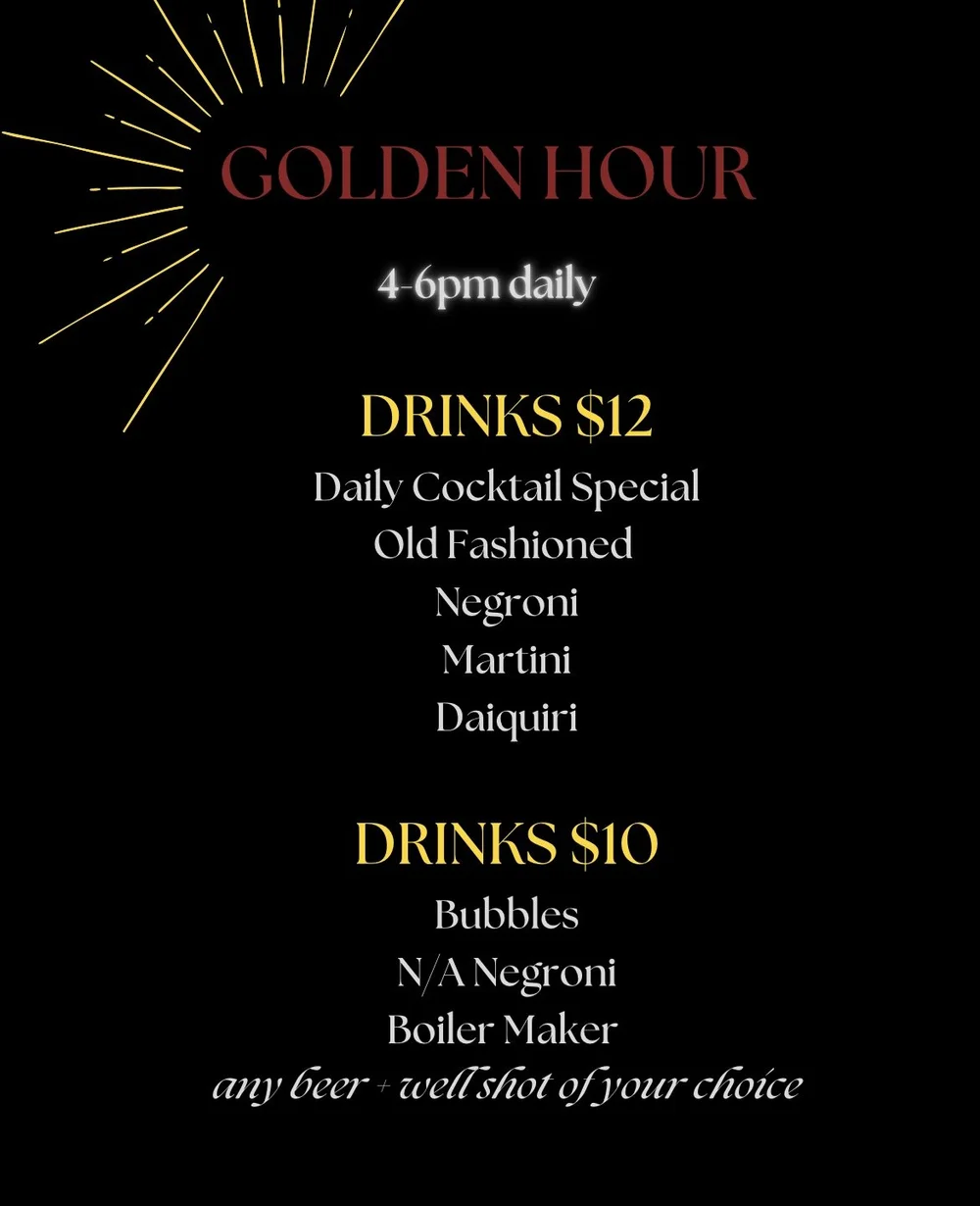 Golden Hour — Dark Room