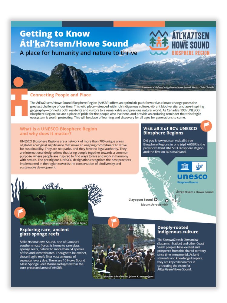 Átl'ḵa7tsem / Howe Sound — Howe Sound Biosphere Region