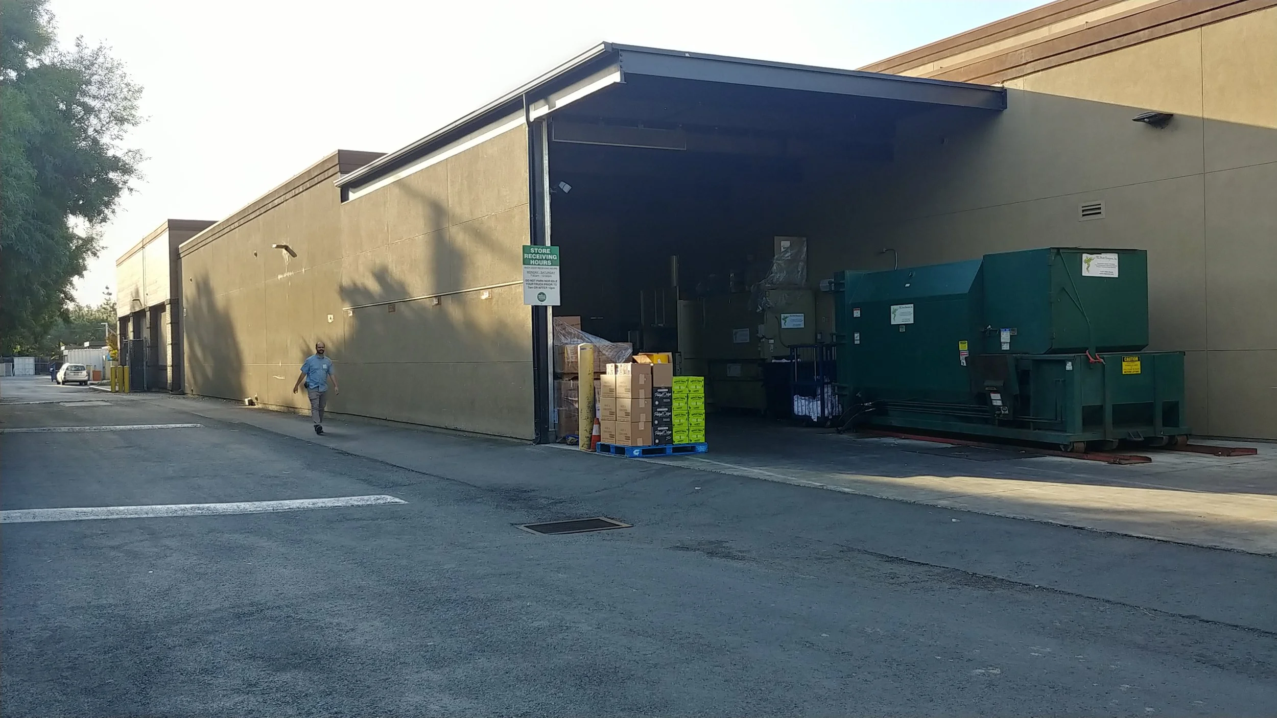 Loading Dock Acoustic Screen Expansion — Cooley Architectural Corporation