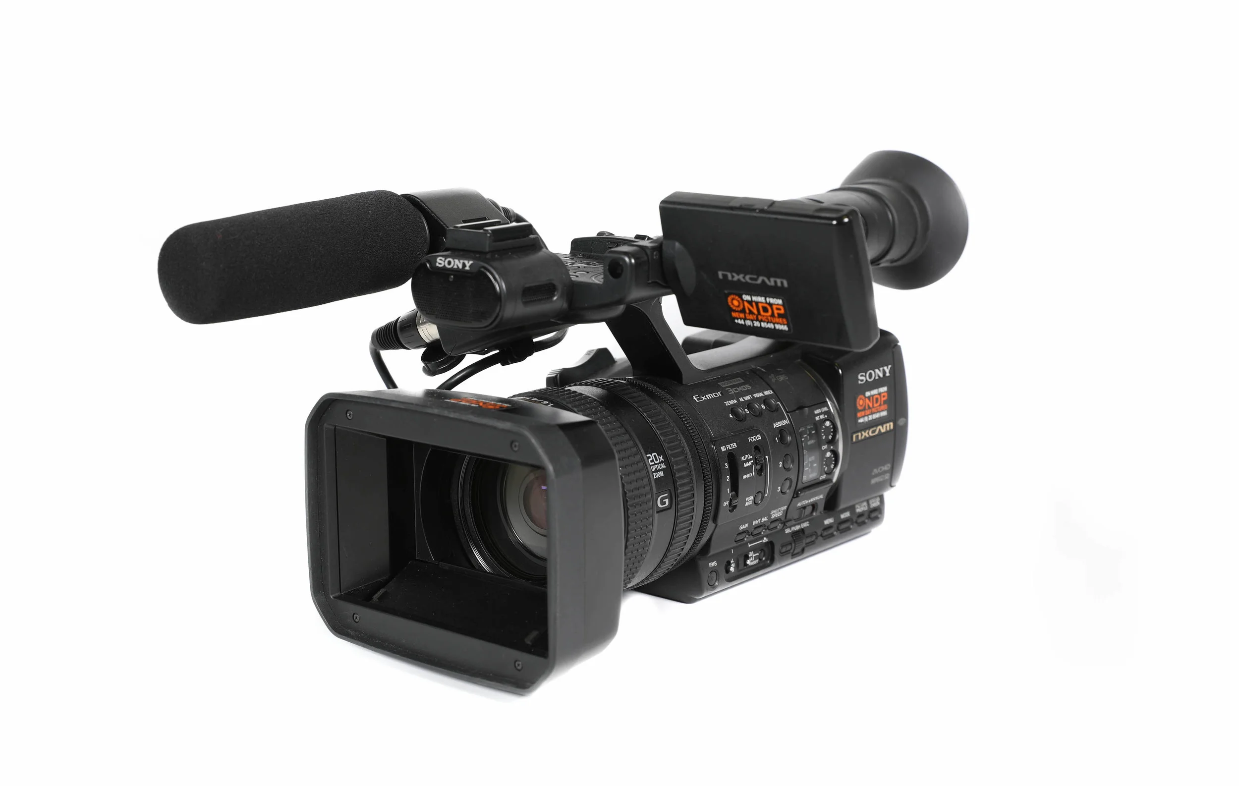 Sony HXR-NX5E NXCAM Complete Shooting Kit Hire - £75/Day or £210/Week ...
