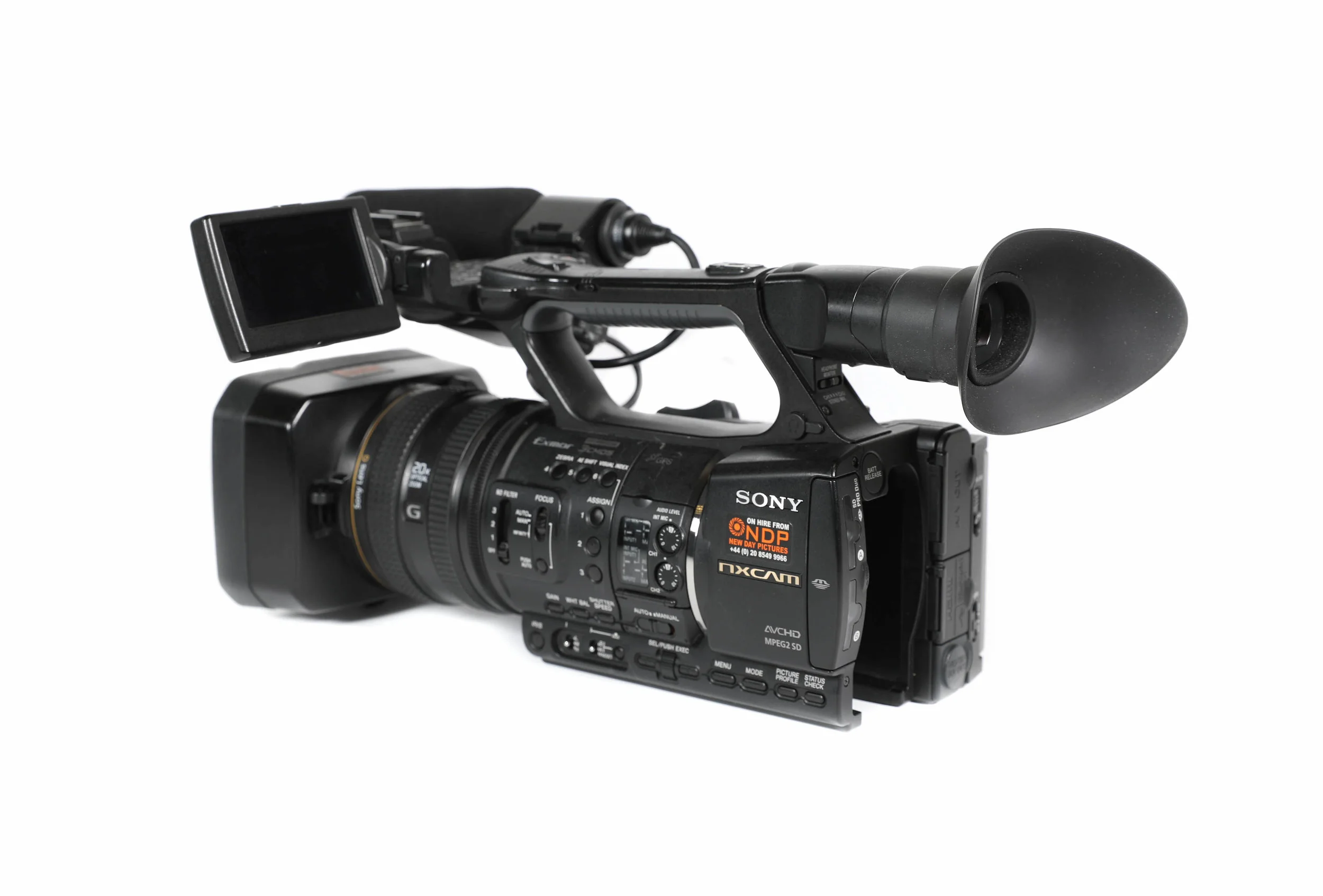 Sony HXR-NX5E NXCAM Complete Shooting Kit Hire - £75/Day or £210/Week ...