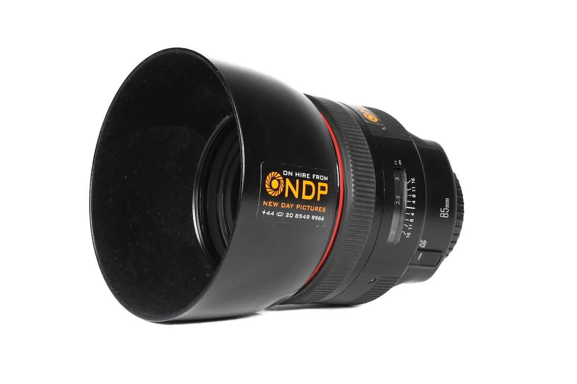 Canon EF 85mm f1.2 L II USM Lens Hire - £35/Day or £105/Week — New Day ...