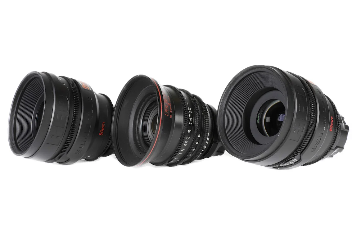 3 X RED PRO PL LENS SET Hire - £120/Day or £360/Week — New Day Pictures ...