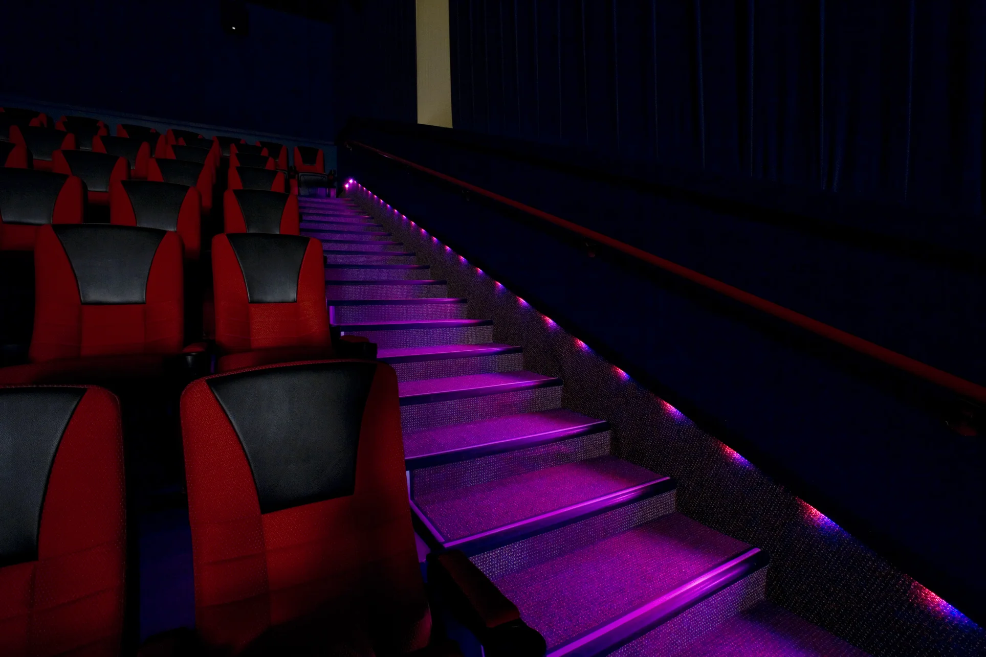 Low-Voltage Aisle Lighting Installation — Wulf Install, Inc.