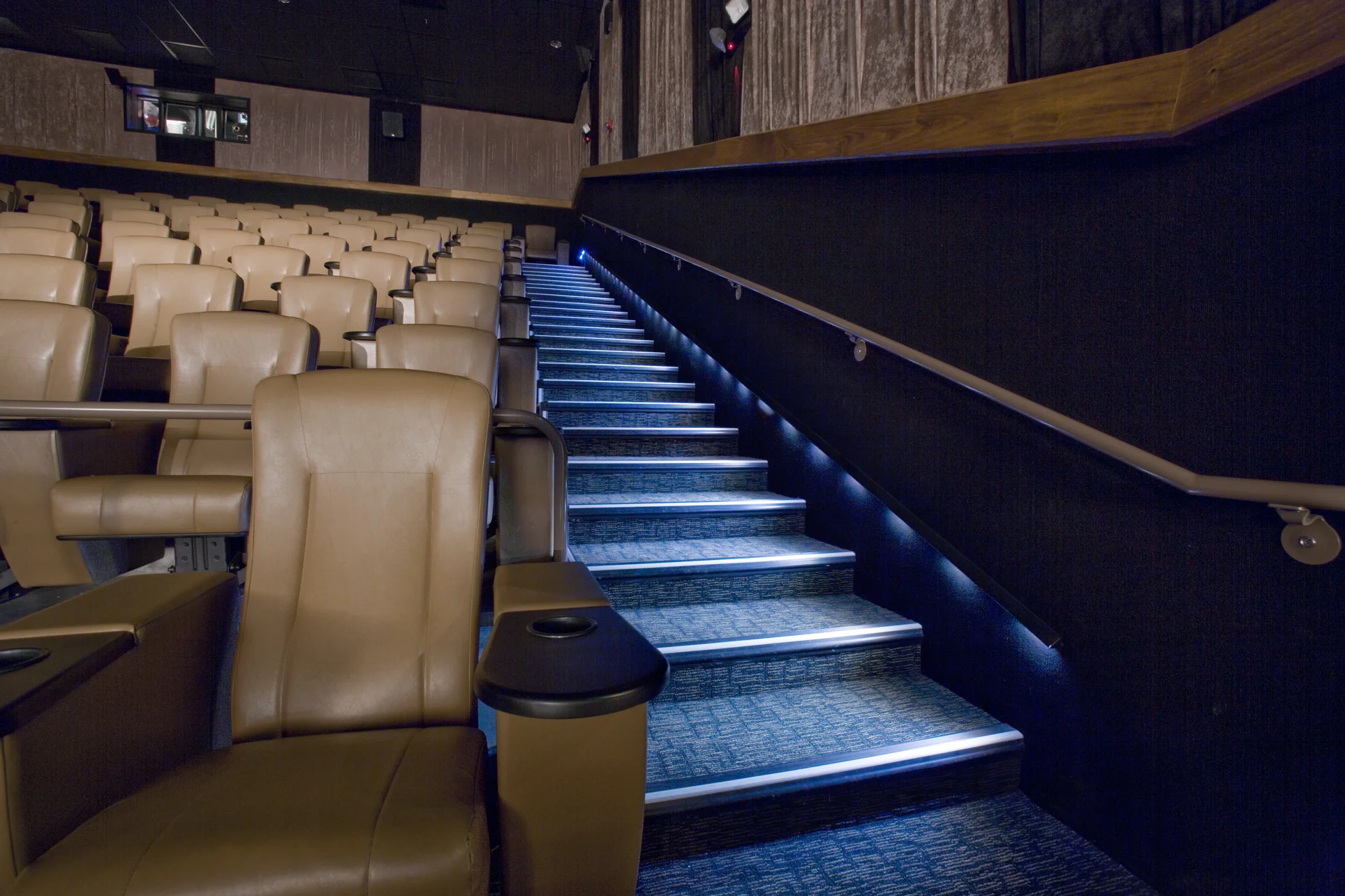 Low-Voltage Aisle Lighting Installation — Wulf Install, Inc.