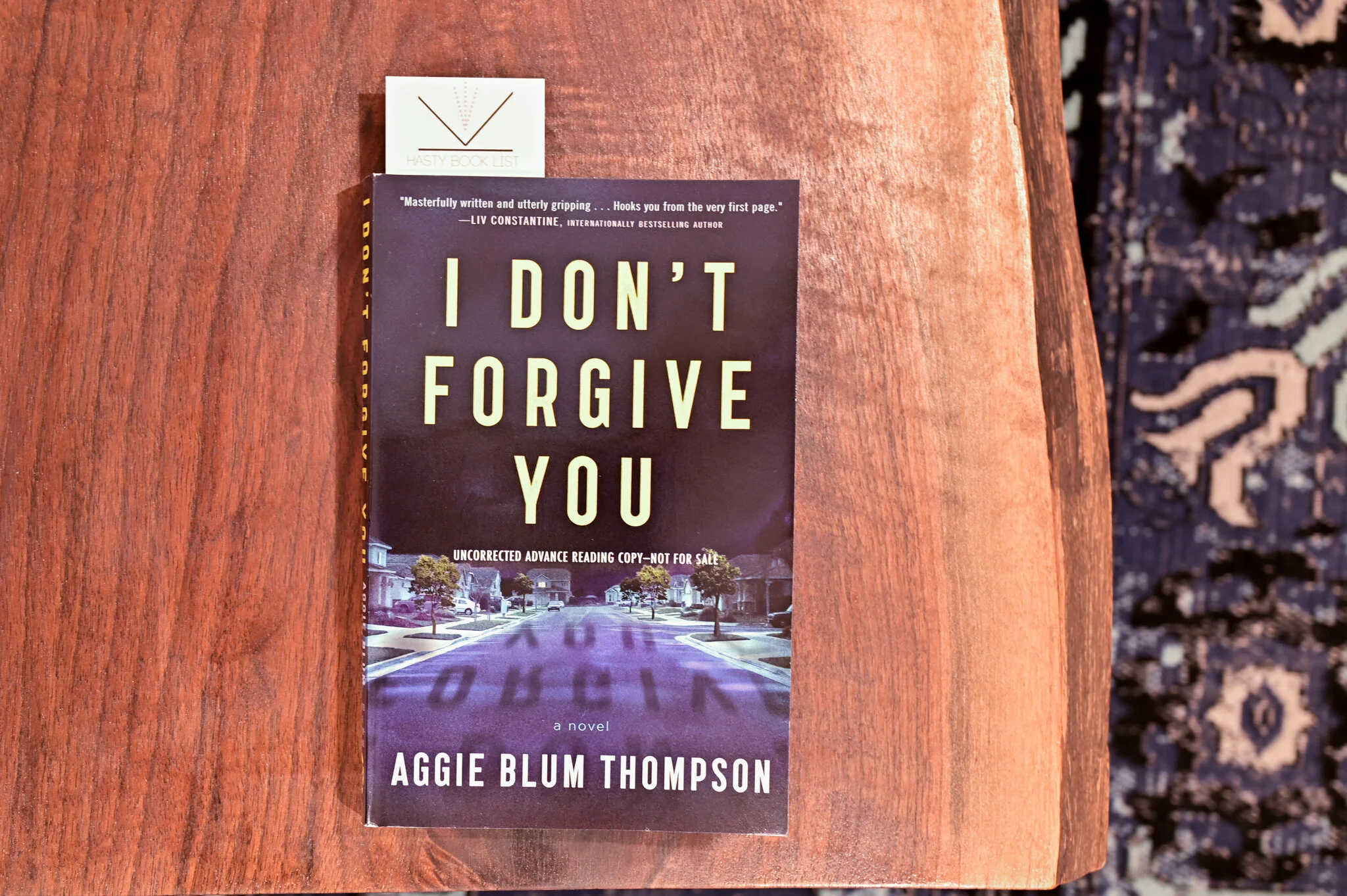 Book Feature - I Don't Forgive You by Aggie Blum Thompson