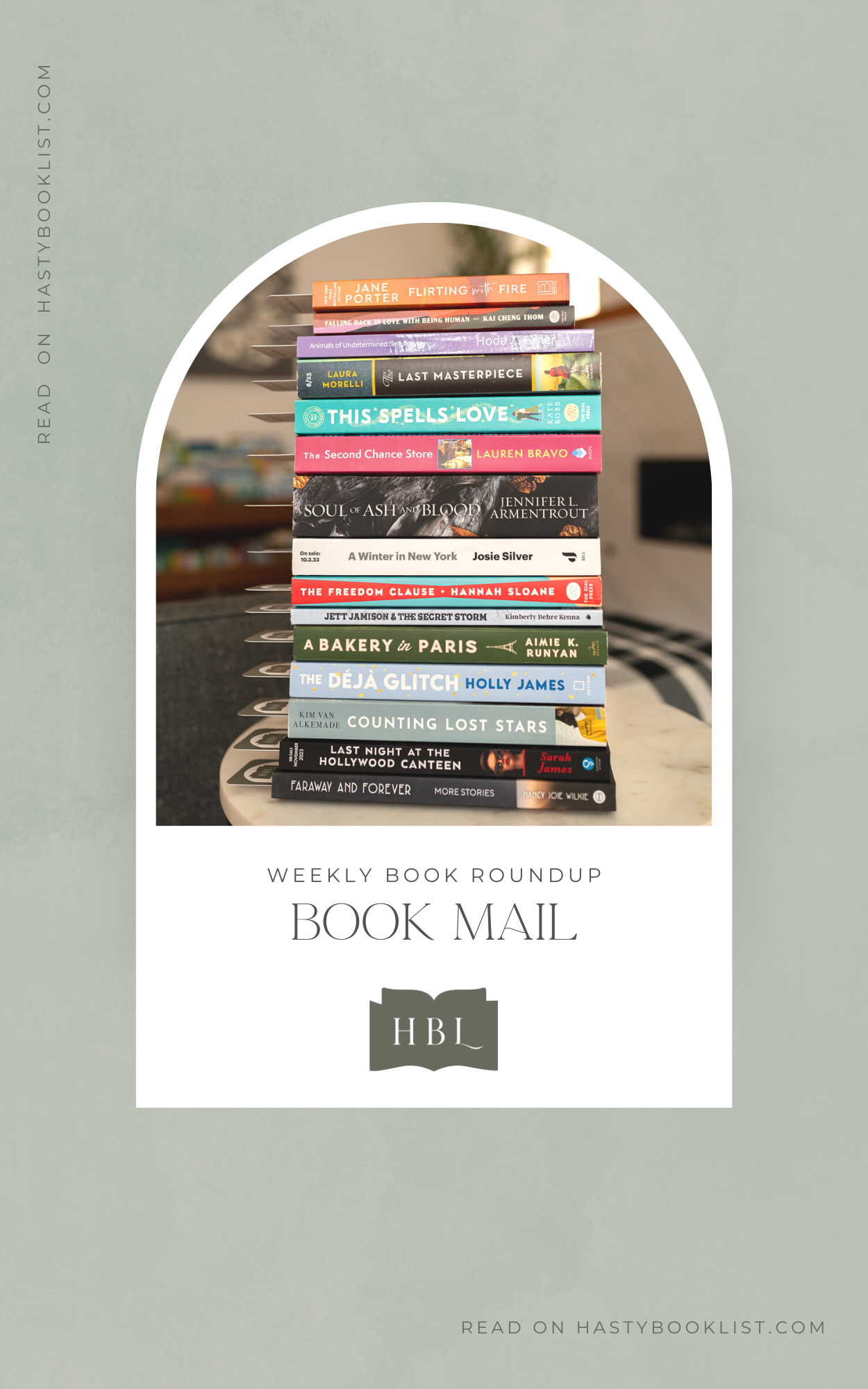 Book Mail Aug. 14: Flirting with Fire, This Spells Love