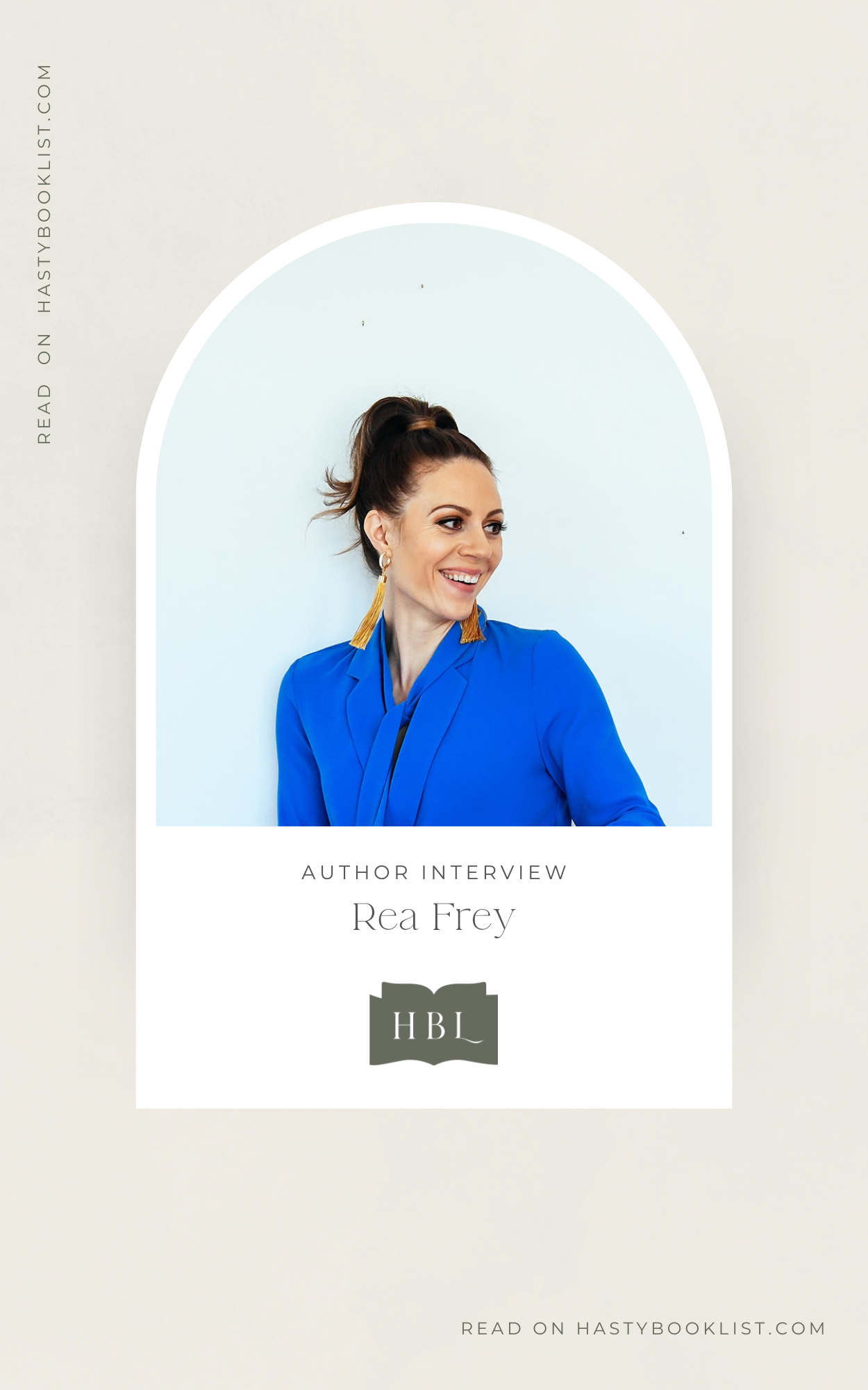 Author Interview with Rea Frey - Book Review - Hasty Book List