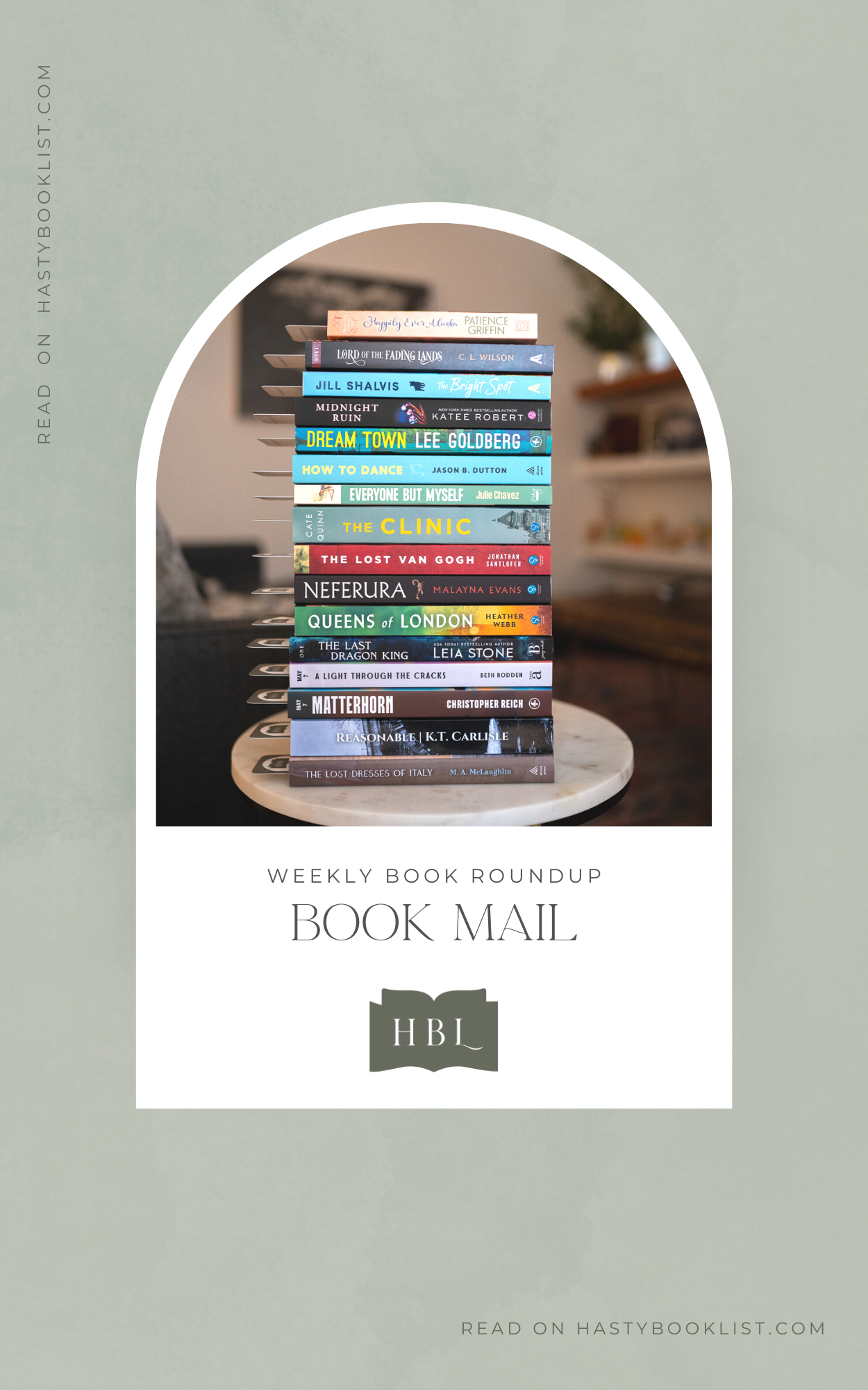 Book Mail: A Roundup of the Book Mail I Received Last Week