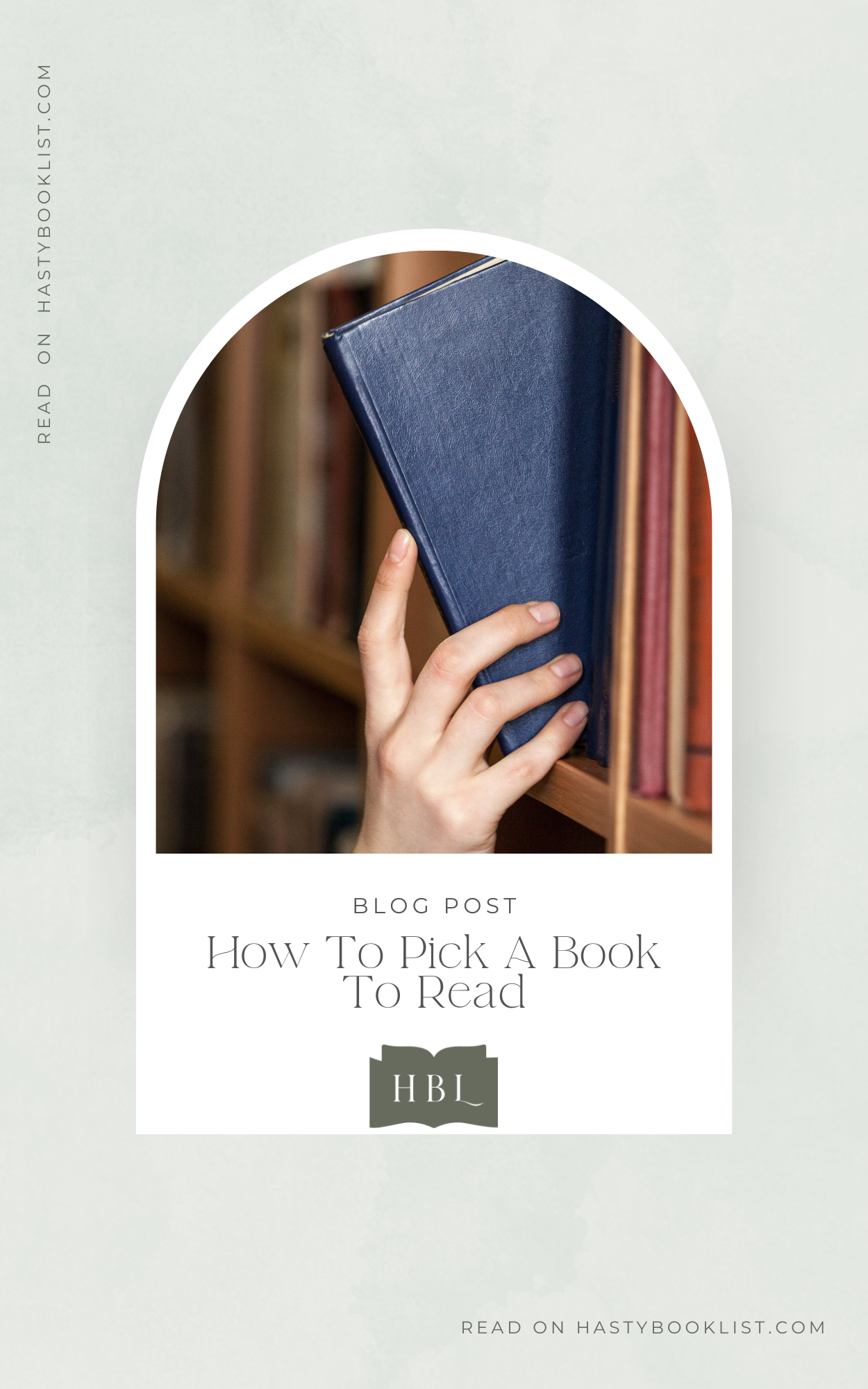 How To Pick A Book To Read