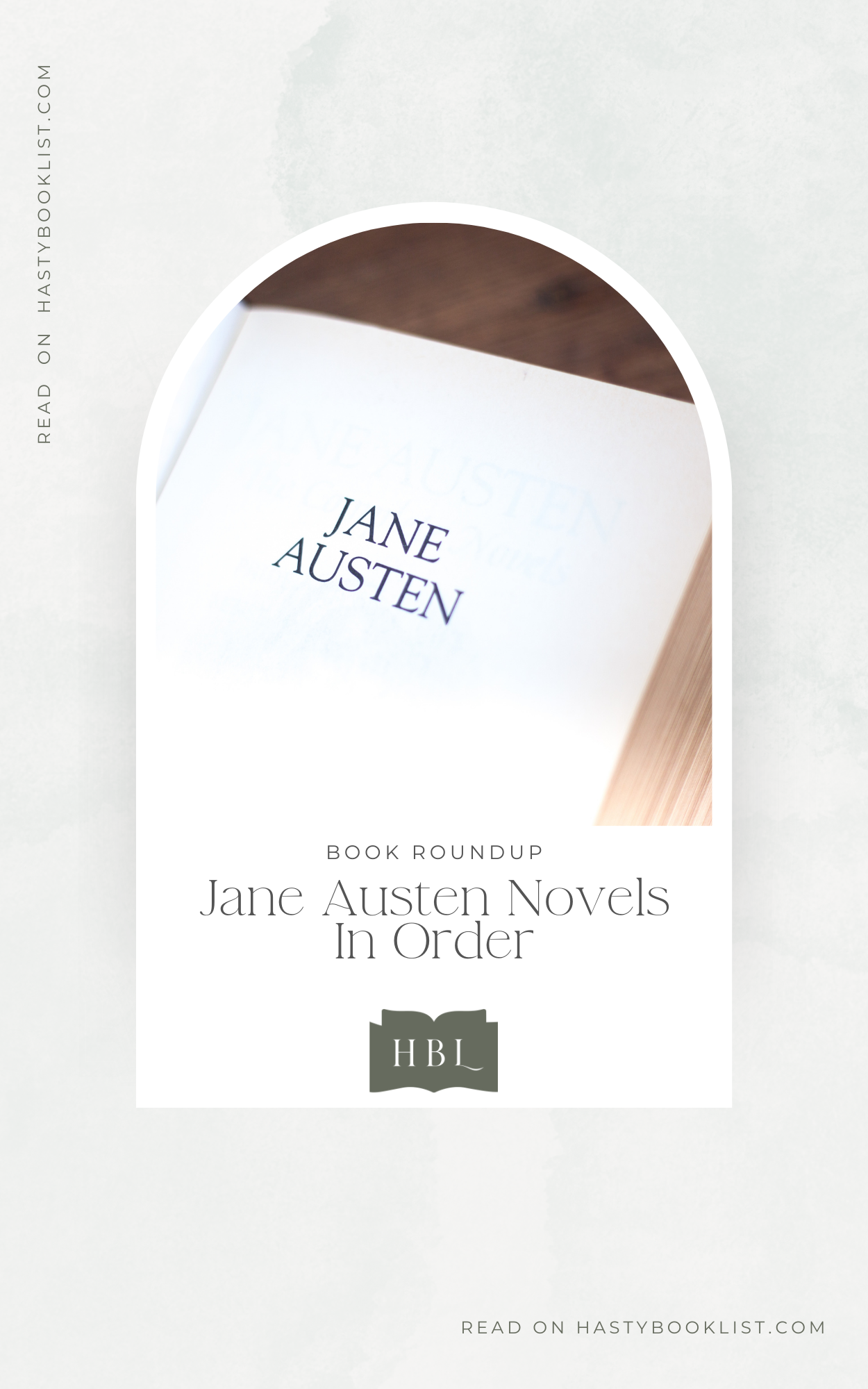 Jane Austen Novels In Order