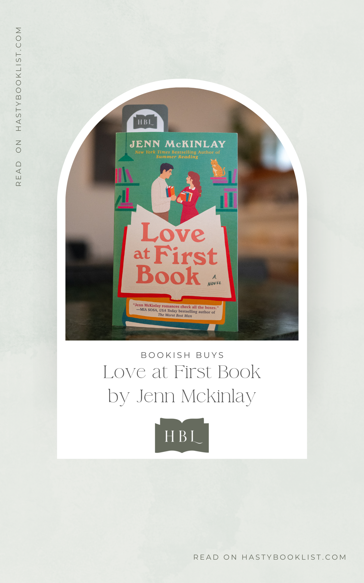 Love at First Book by Jenn Mckinlay