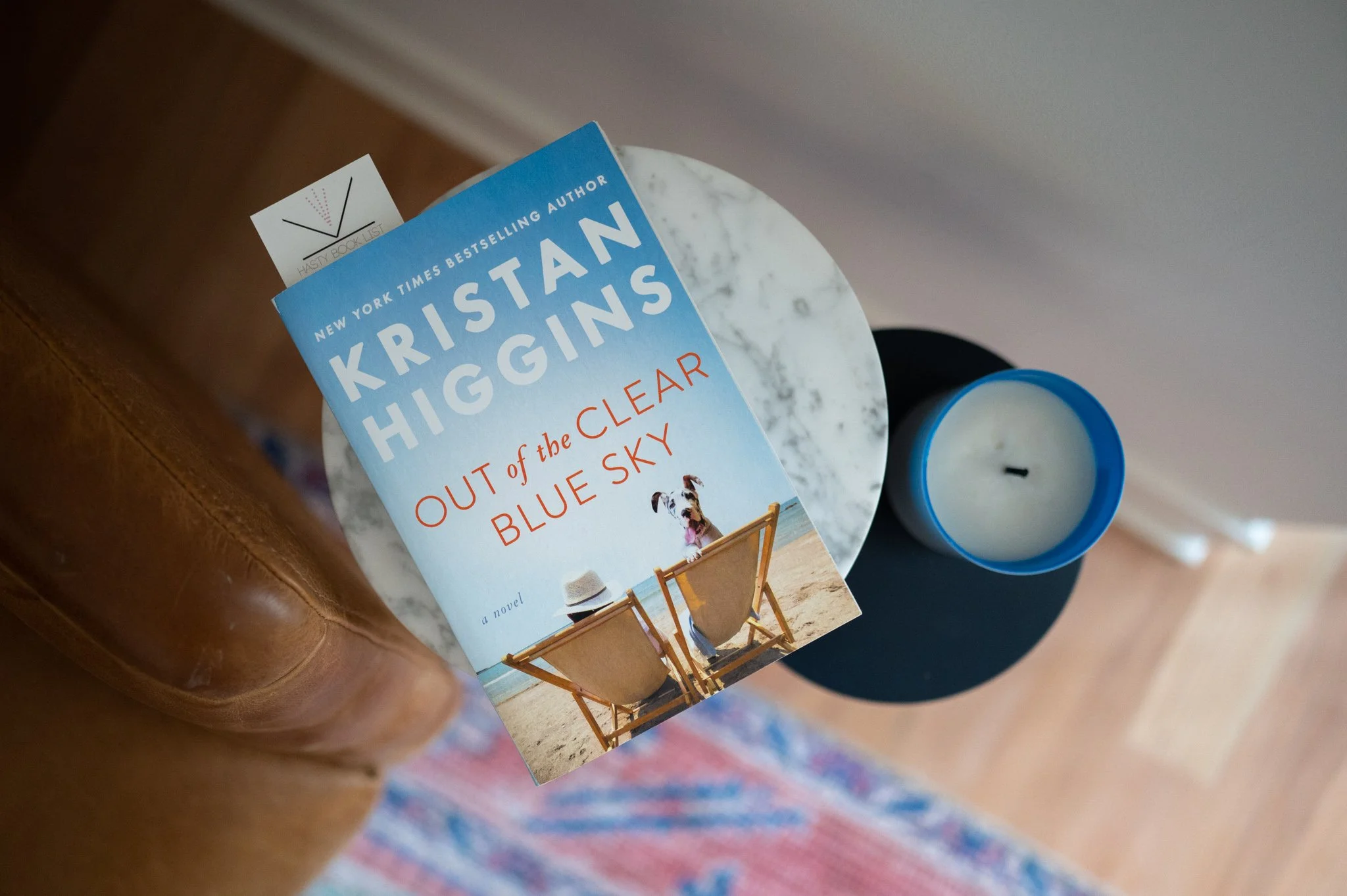 Book Feature Out Of The Clear Blue Sky By Kristan Higgins Book book-feature-out-of-the-clear-blue-sky-by-kristan-higgins-book