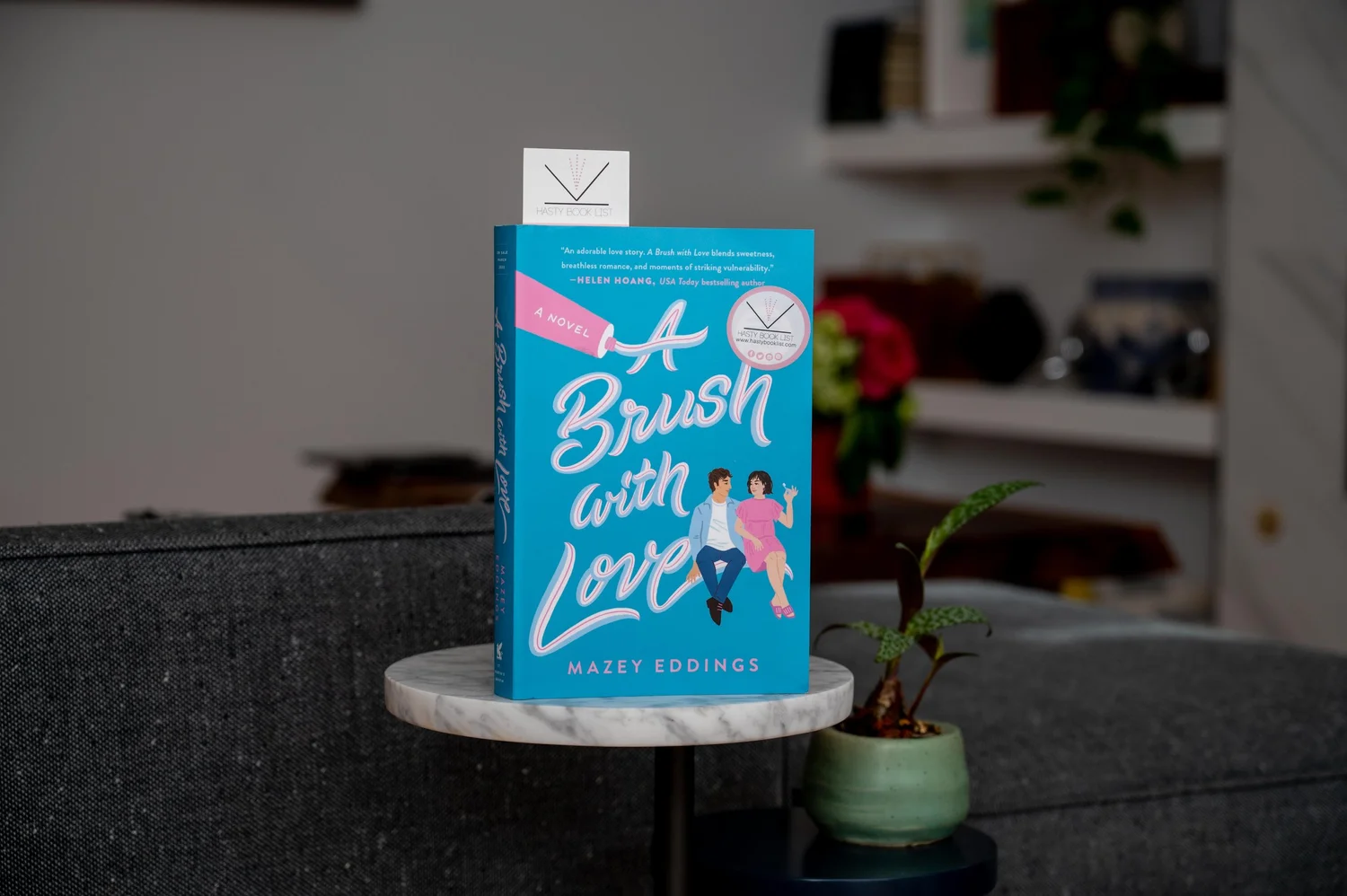 Book Feature - A Brush with Love by Mazey Eddings - Book Review - Hasty ...