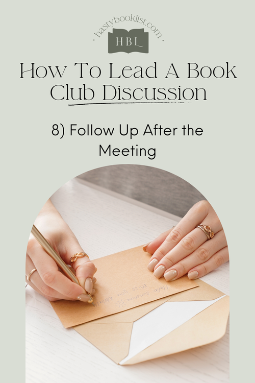 How To Lead A Book Club Discussion
