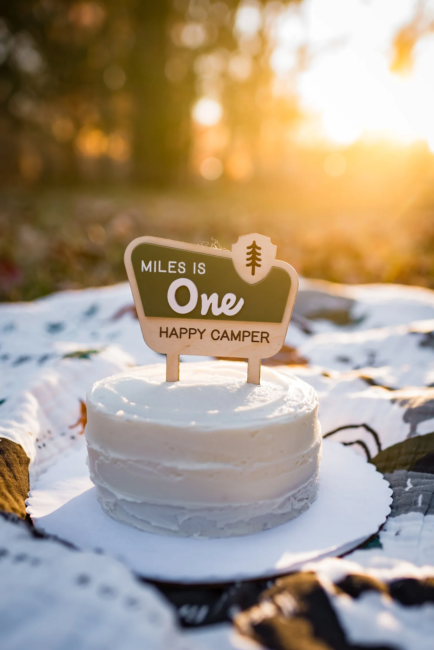 ONE Happy Camper Birthday Party