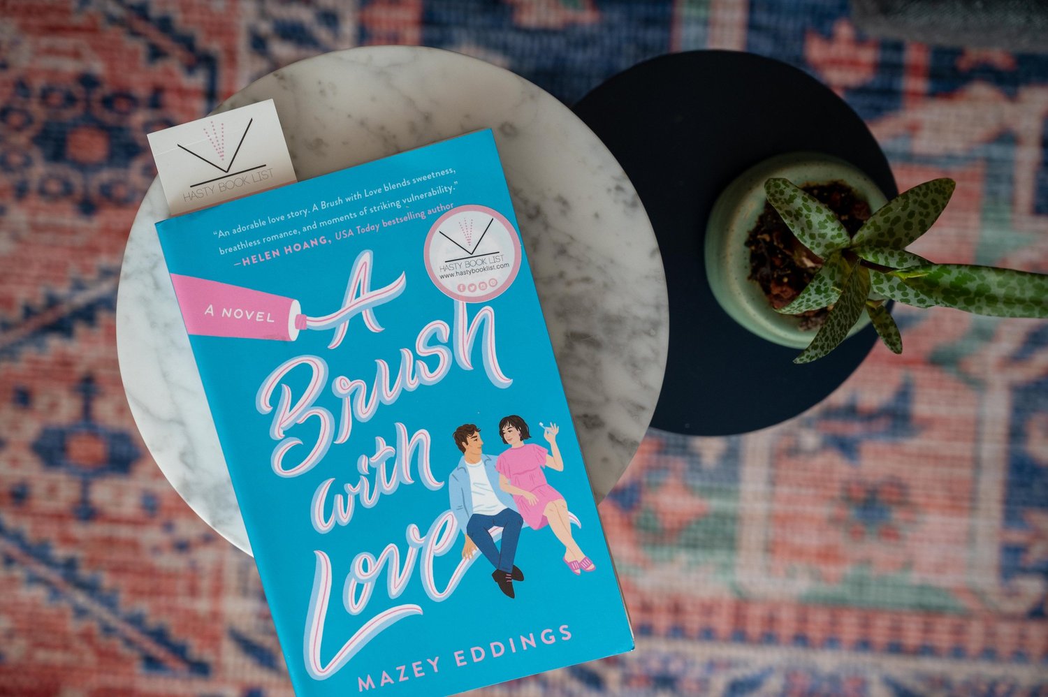 Book Feature - A Brush with Love by Mazey Eddings - Book Review - Hasty ...