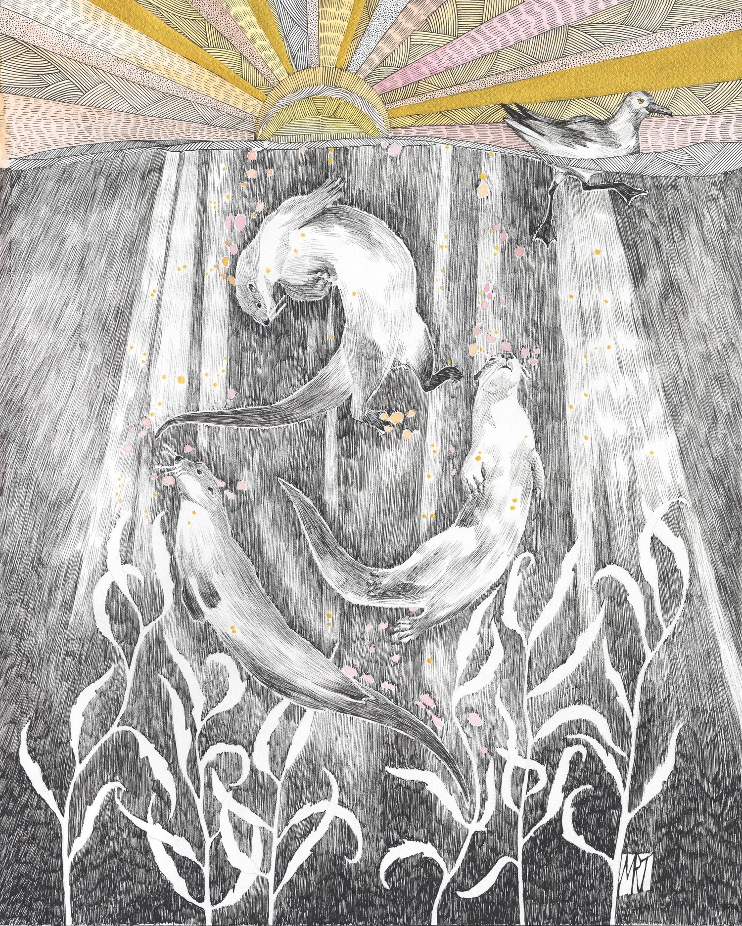 Original ink — Mattie Rose Templeton