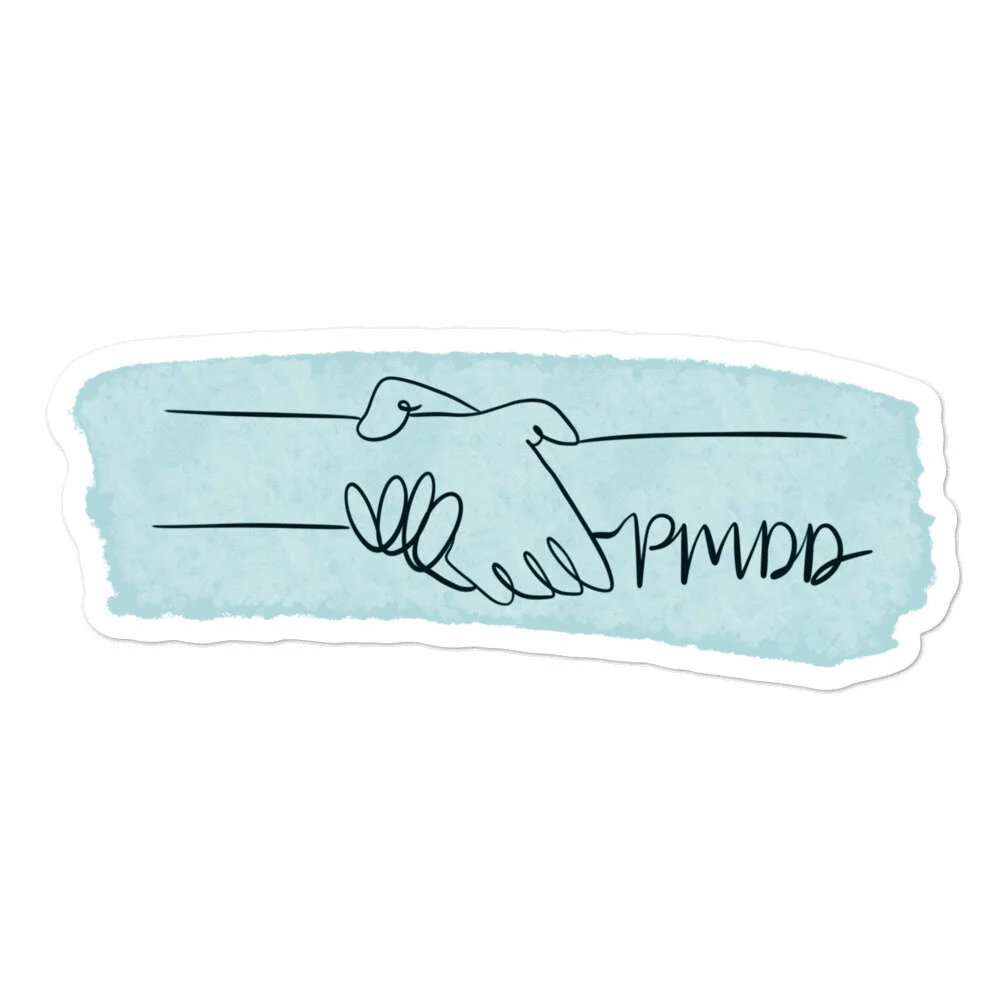 Many Hands PMDD Sticker IAPMD many-hands-pmdd-sticker-iapmd