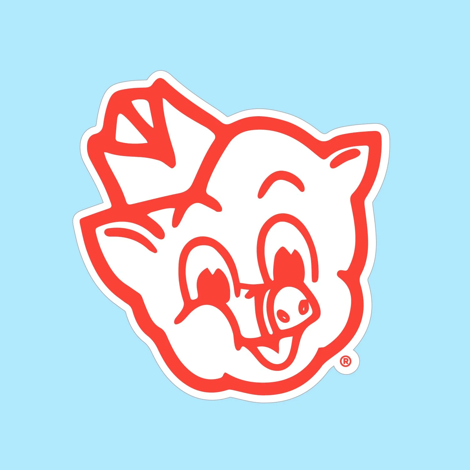 "Head Logo" - Sticker — Yellowhammer Creative