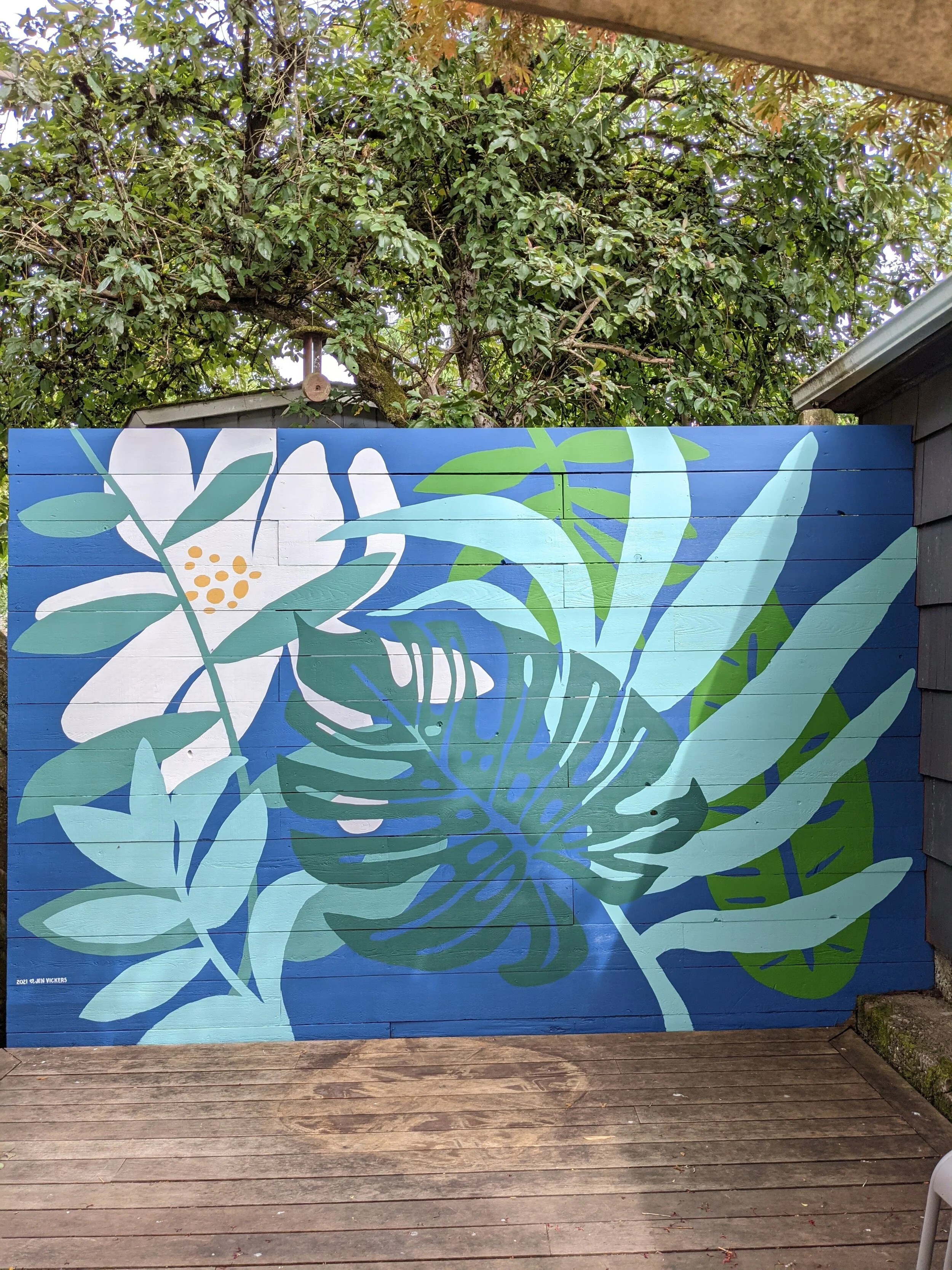 Murals Fence Outside