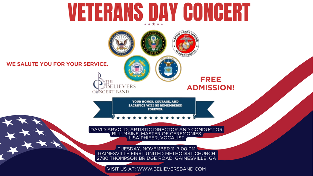 Gainesville First UMC — Veterans Day Concert