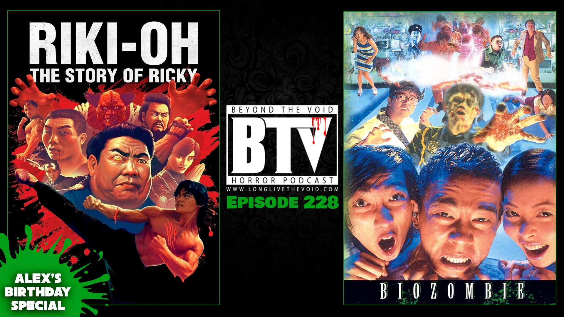 Ep228 Alex's Birthday Special with Reviews of RIKI OH (1991) & Bio ...