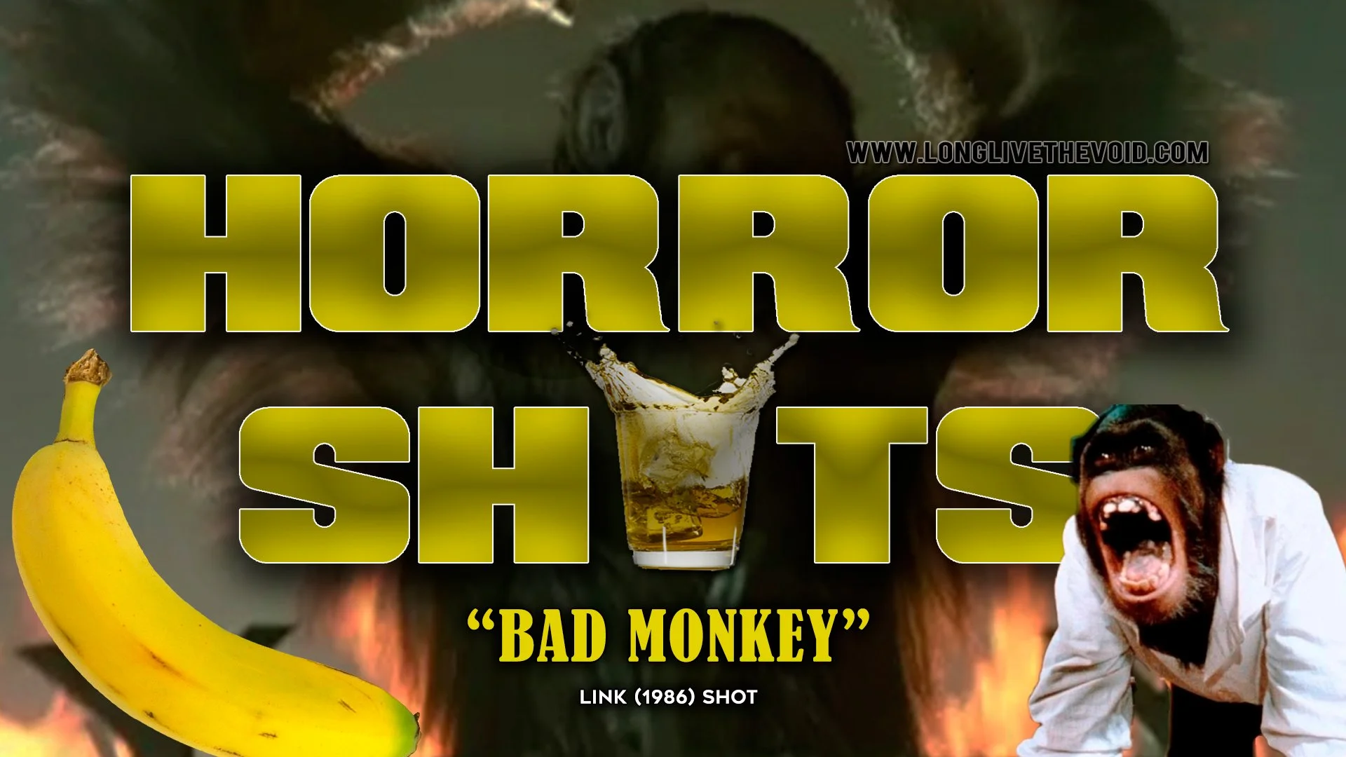 BAD MONKEY - Link (1986) SHOT — Beyond The Void Horror Podcast