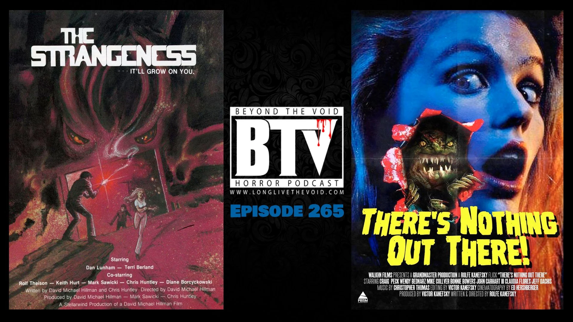 Ep265 The Strangeness (1985) & There's Nothing Out There (1991) Reviews ...