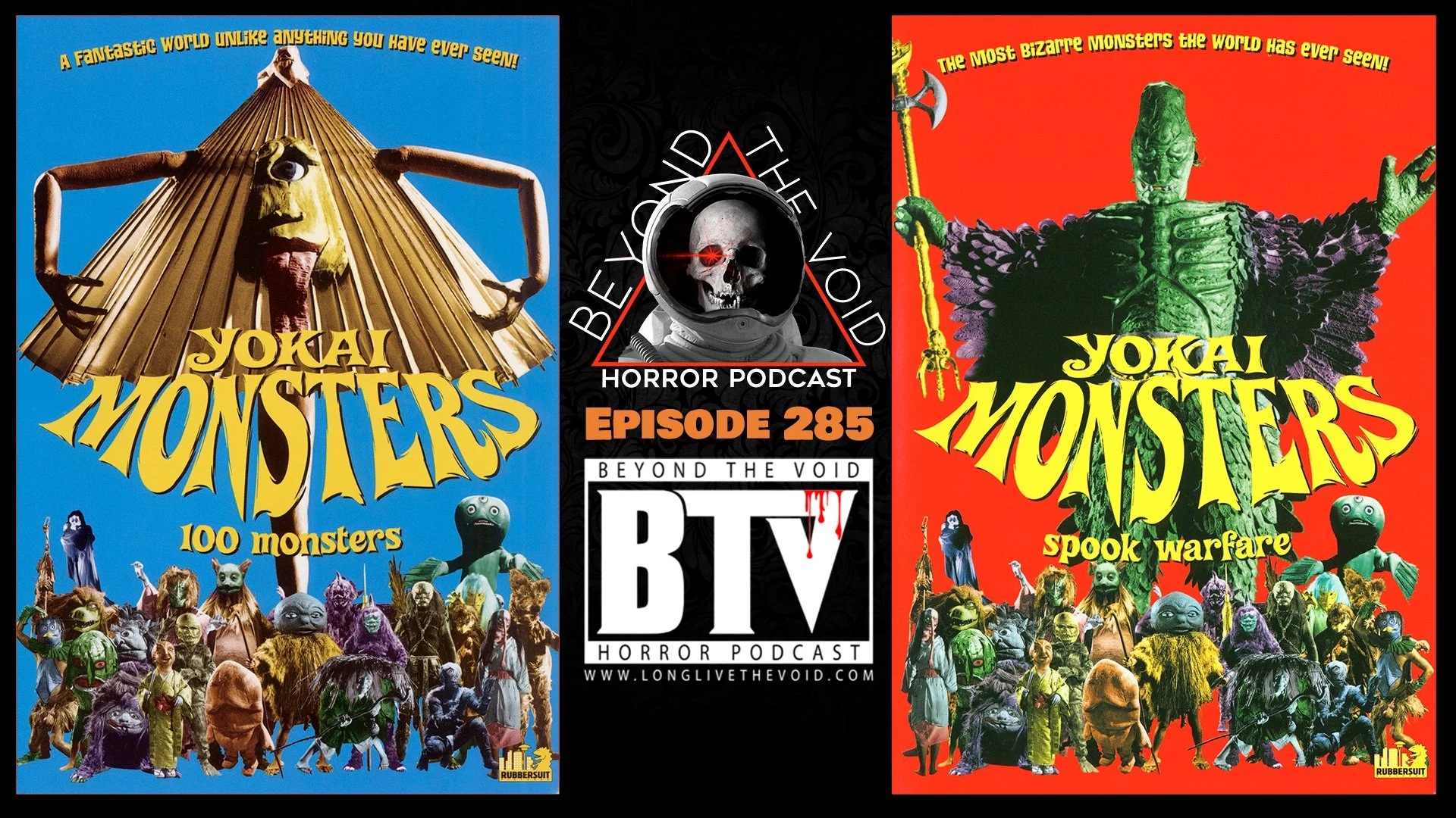 Ep285 Yokai Monsters: Part 1 100 Monsters (1968) & Spook Warfare (1968 ...
