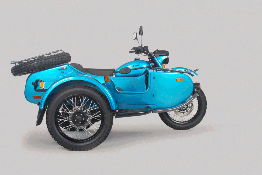 Ural Gear Up Caribbean Blue — Ural Motorcycles
