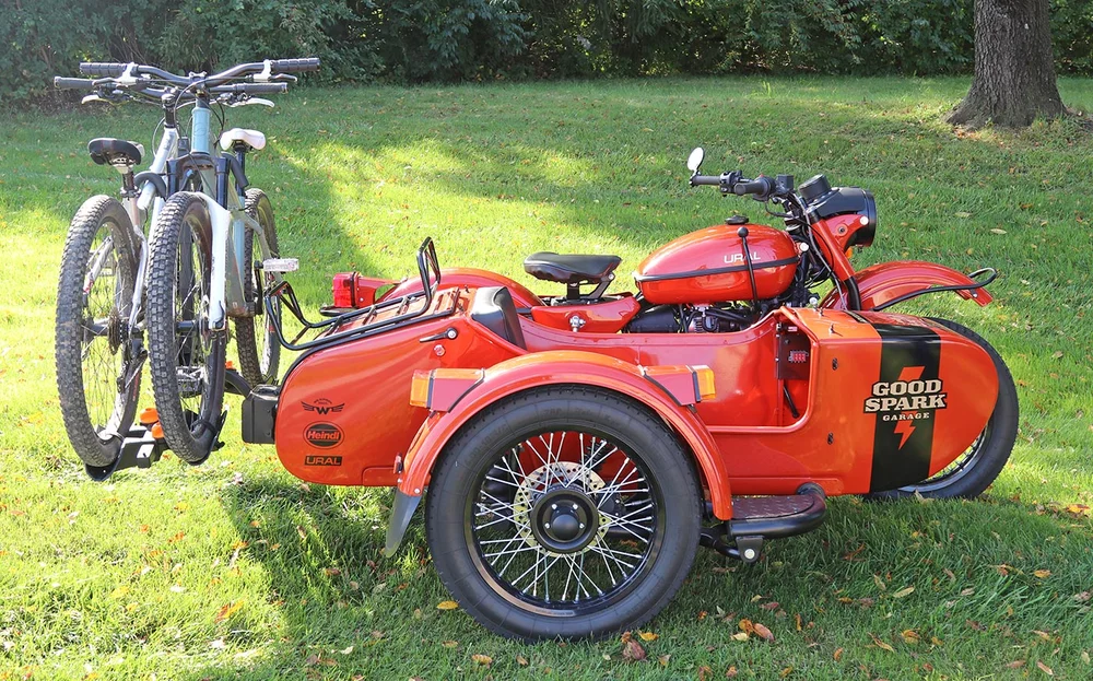 Sidecar + Mountain Bike Adventure — Ural Motorcycles