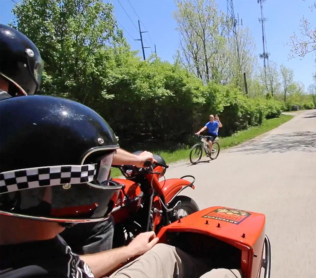 Sidecar + Mountain Bike Adventure — Ural Motorcycles
