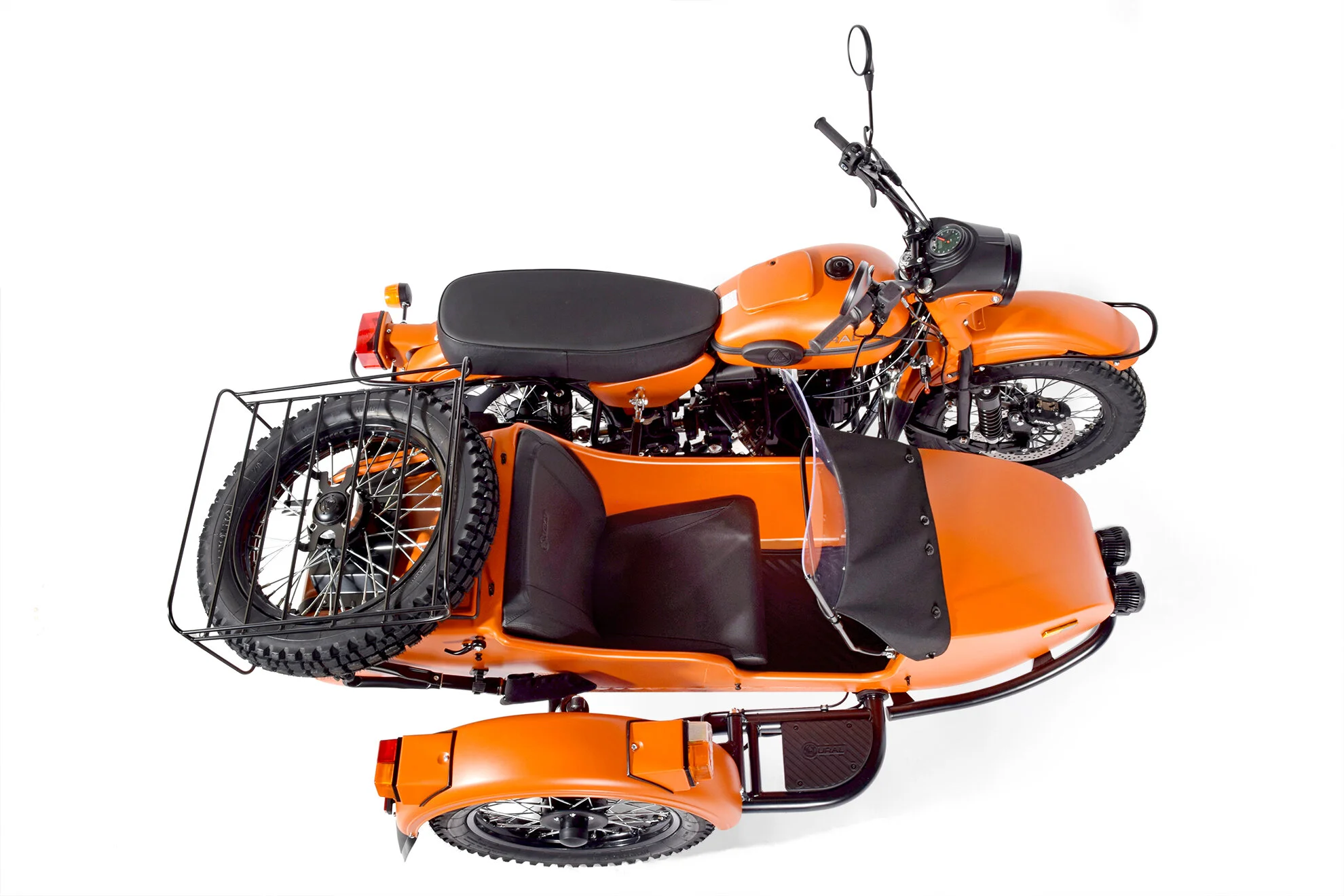 Paint Yourself Orange: New Custom Color — Ural Motorcycles