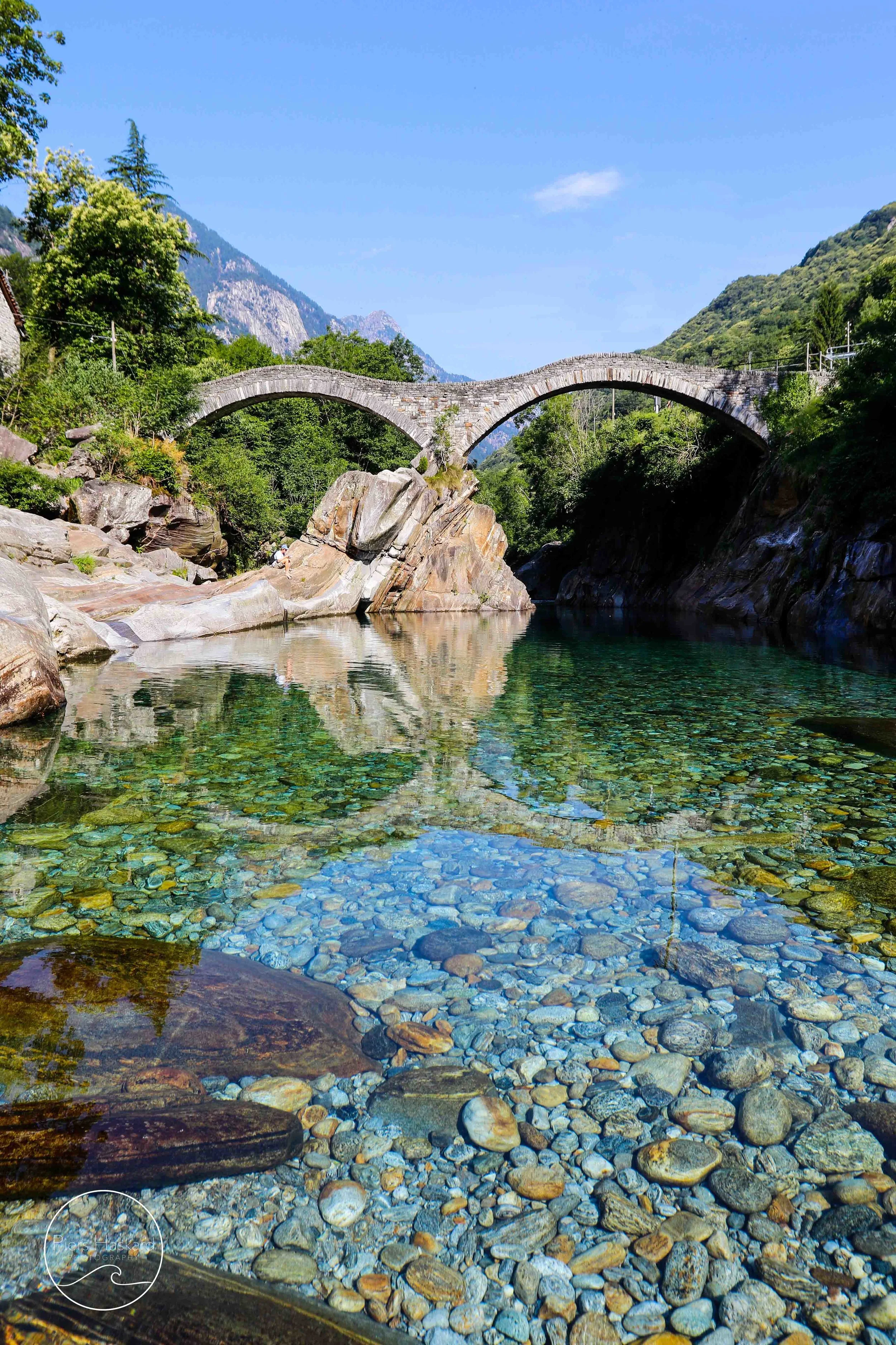 Lavertezzo Bridge — Piers Haskard Photography
