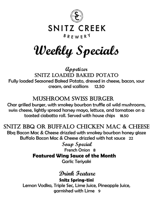 Lebanon Brewery — Snitz Creek Brewery