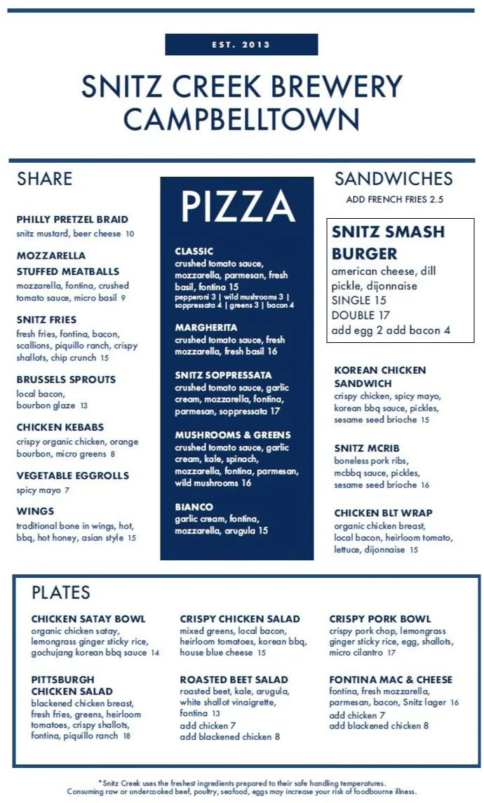 Palmyra Brewery — Snitz Creek Brewery