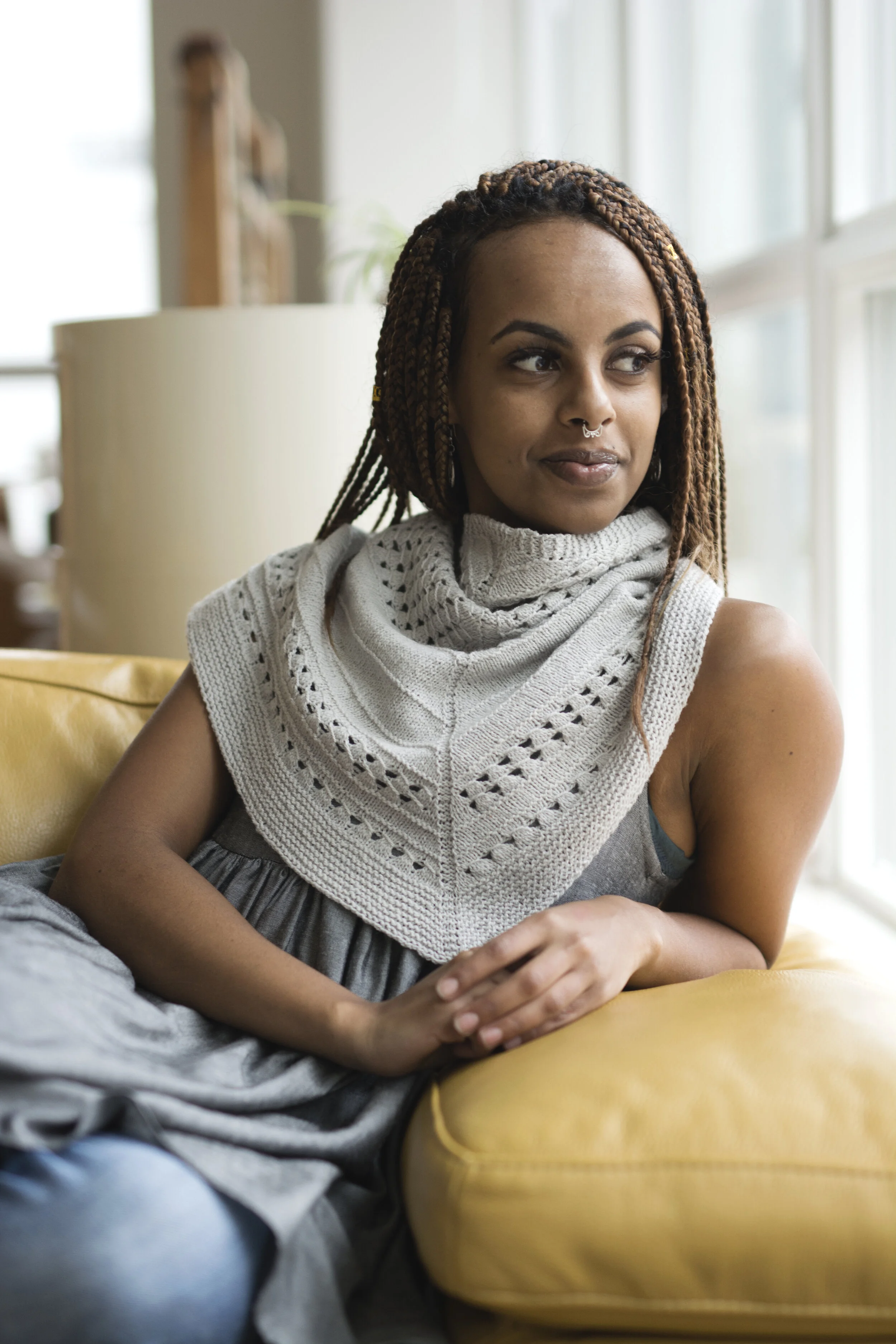 Seablush Sweater Knitting Pattern — Andrea Rangel