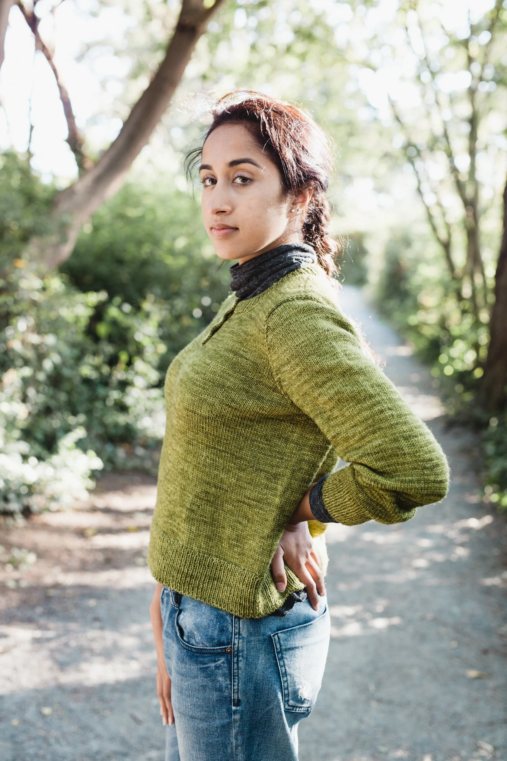 Seablush Sweater Knitting Pattern — Andrea Rangel