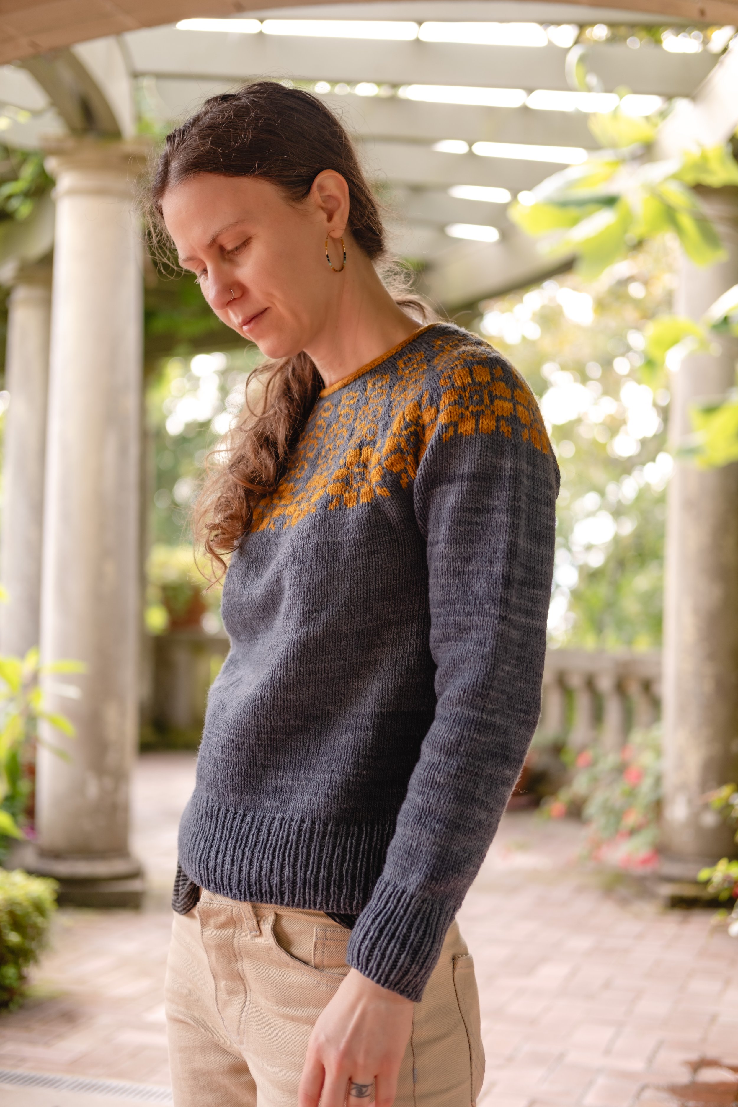 Colourwork Yoke Sweater Design — Andrea Rangel
