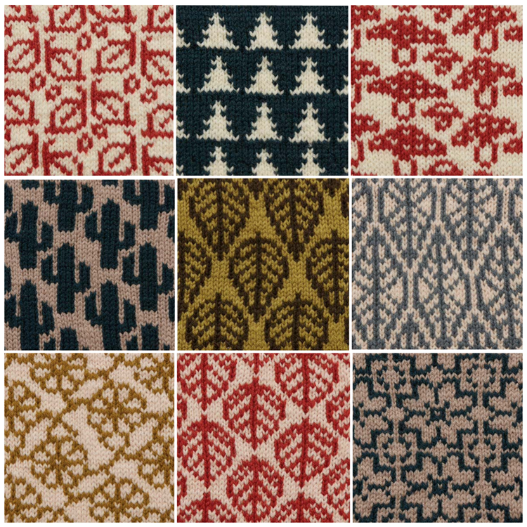 Botanical Colourwork — Andrea Rangel