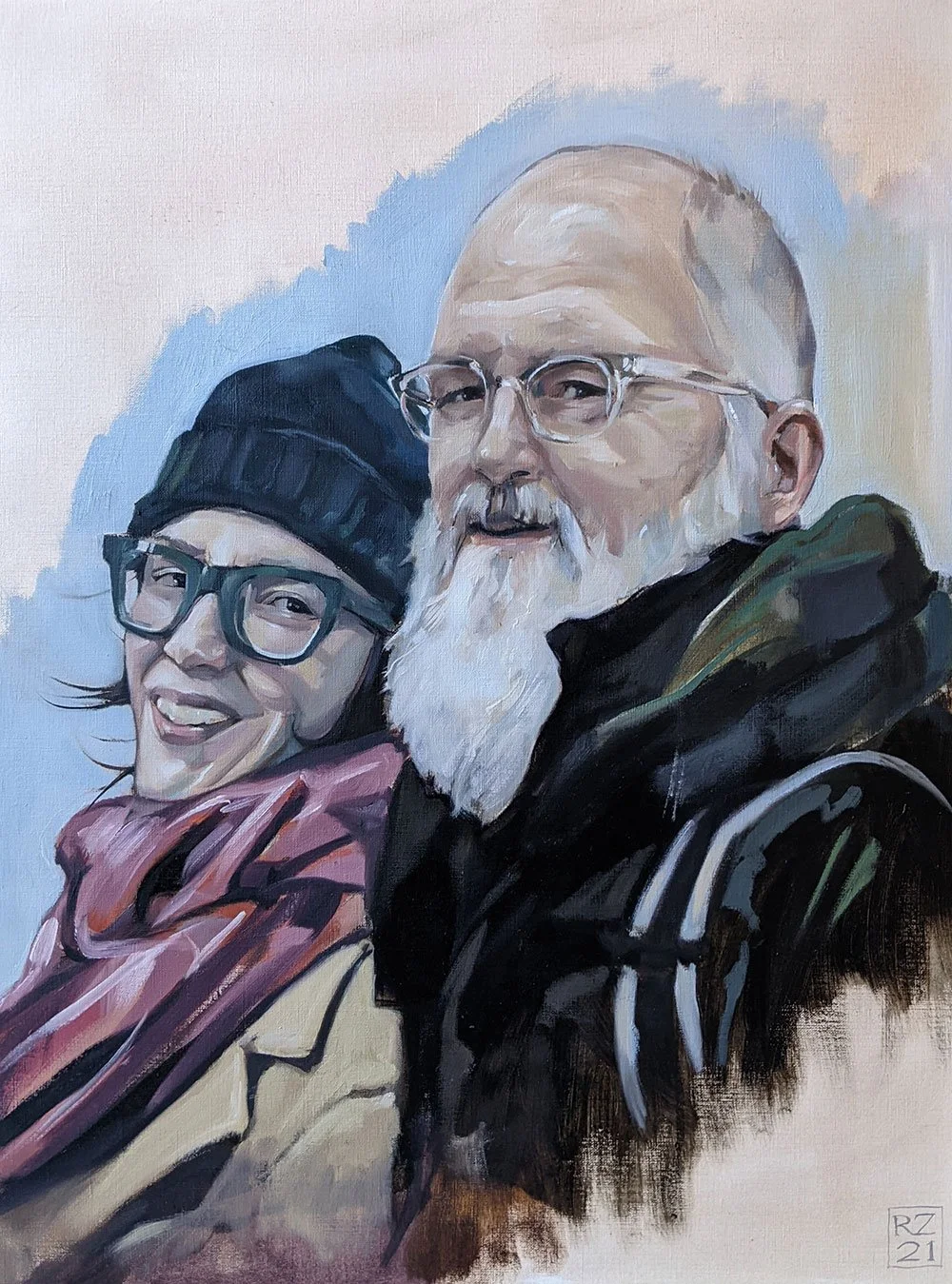oil painted portraiture — Rusty Zimmerman