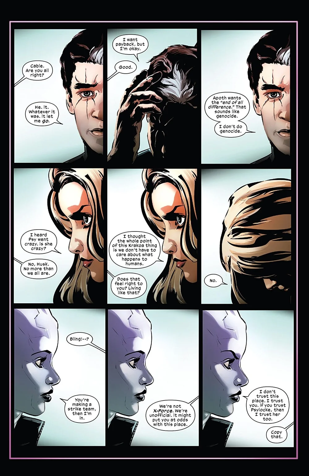Fallen Angels #5 — You Don't Read Comics