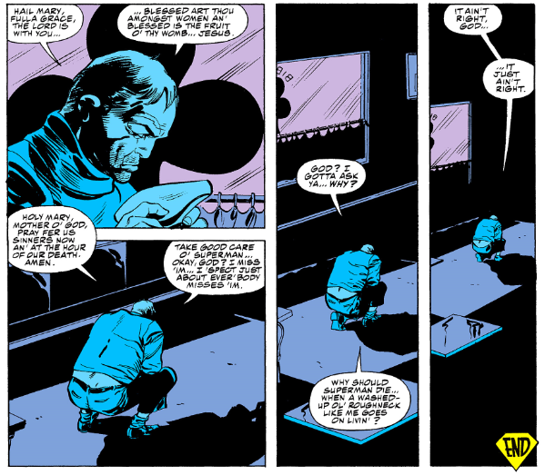 The Death of Superman Retrospective II: Funeral for a Friend // Comics ...