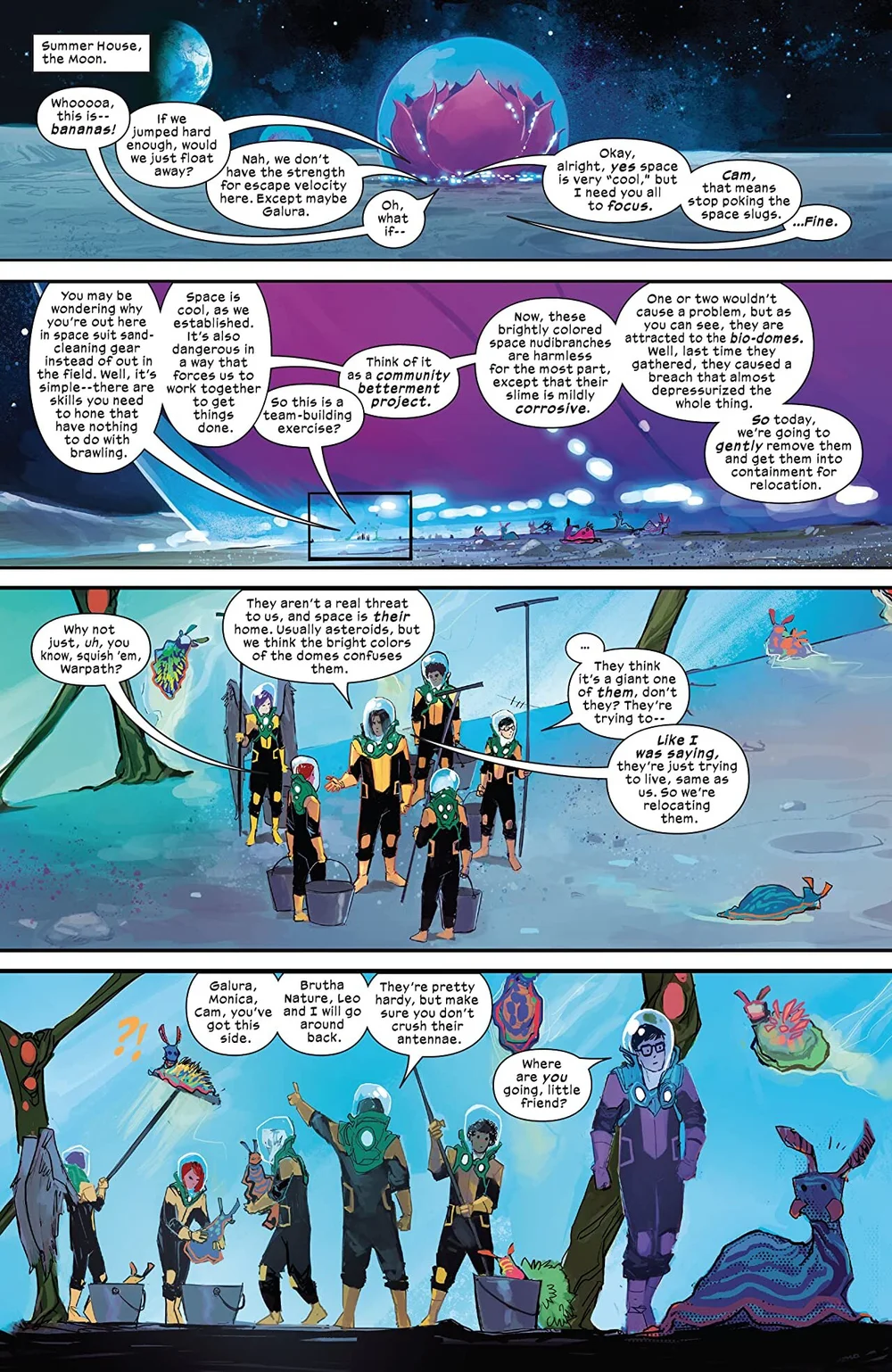 New Mutants #21 — You Don't Read Comics