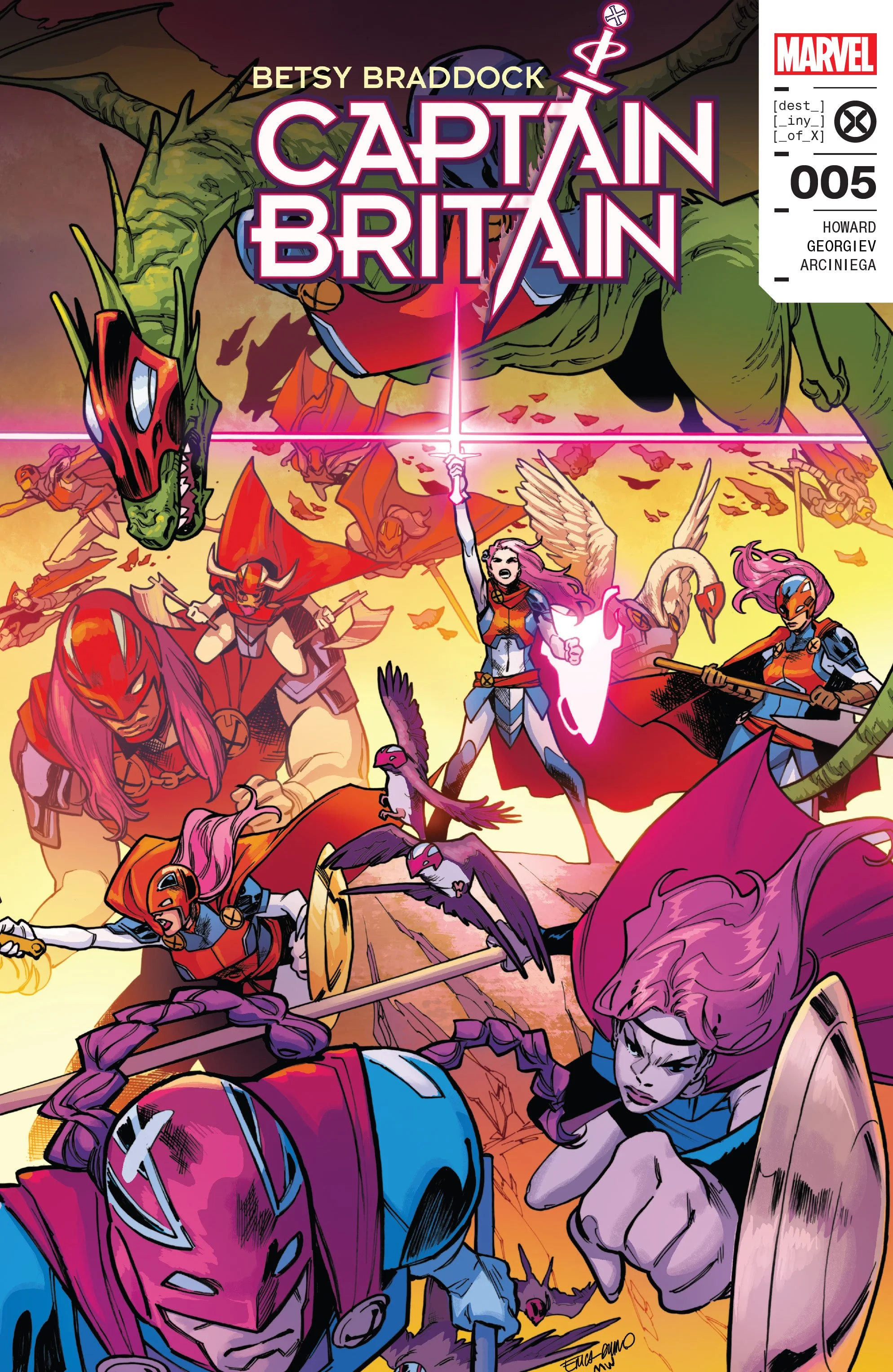 Betsy Braddock: Captain Britain #5 // Review — You Don't Read Comics