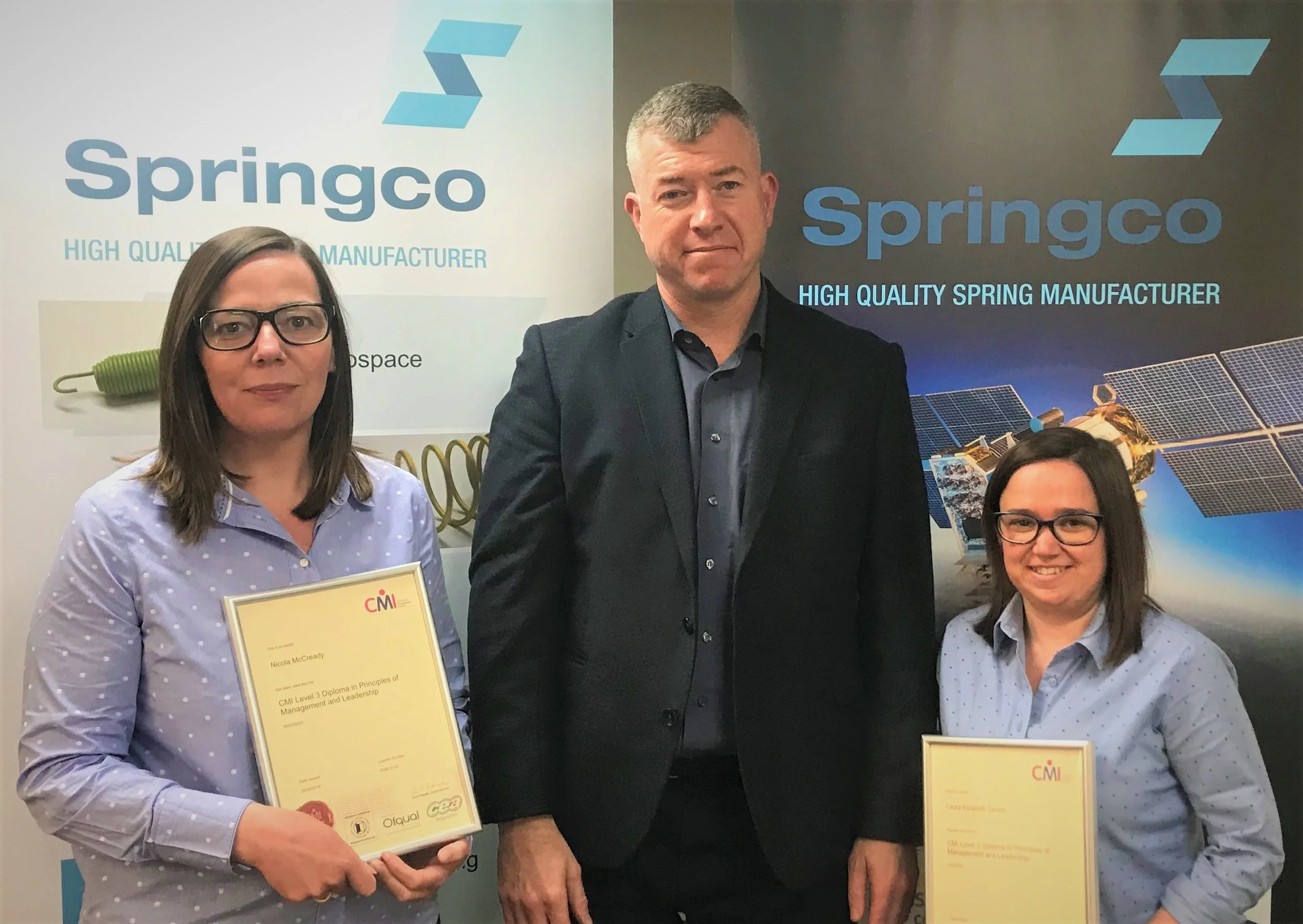 Leadership achievements for the TML Group NI / TML Group Springco Team ...