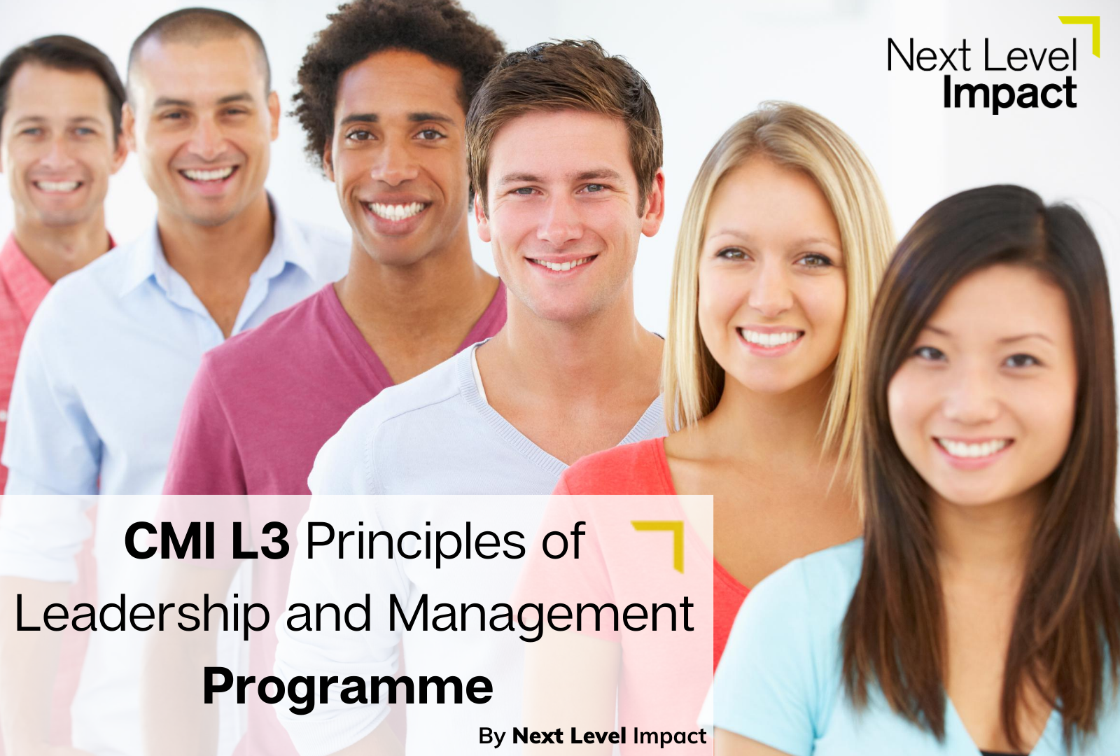 CMI L3 Principles of Management and Leadership — Next Level Impact